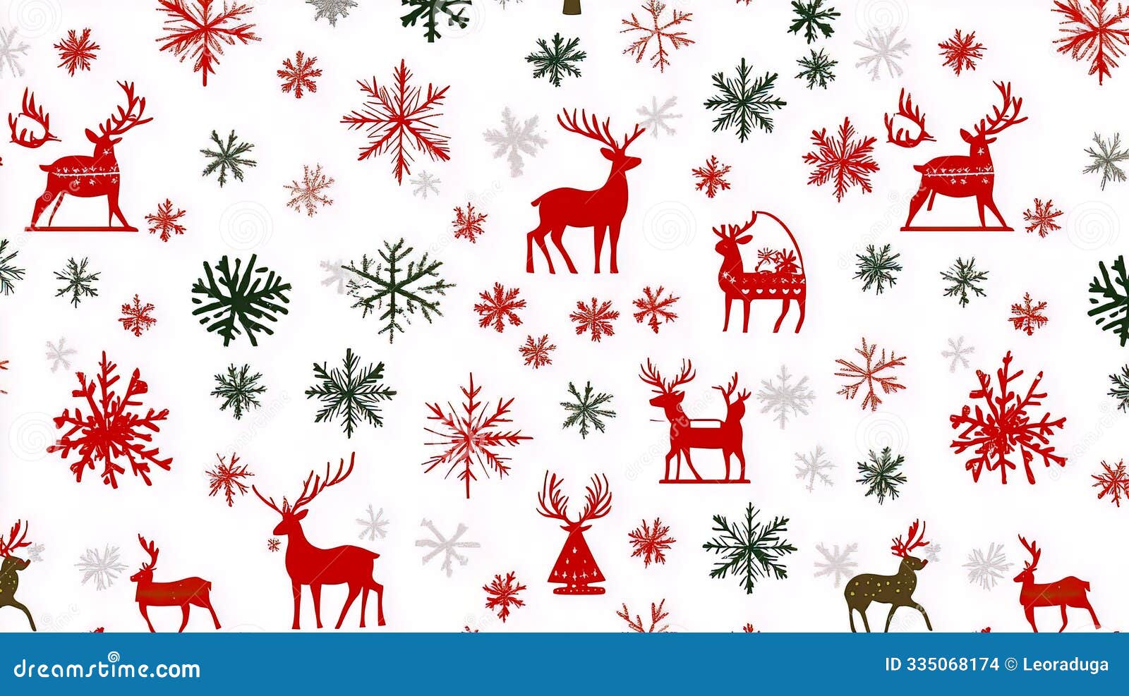 Christmas Gift Wrap Pattern, Printable, Plain Background Stock ...