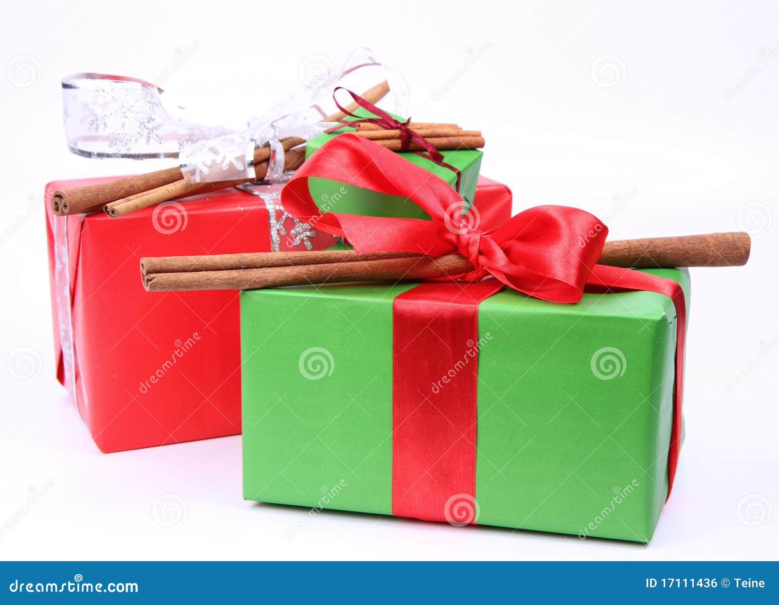 Christmas Gifts stock photo. Image of stick, close, green - 17111436
