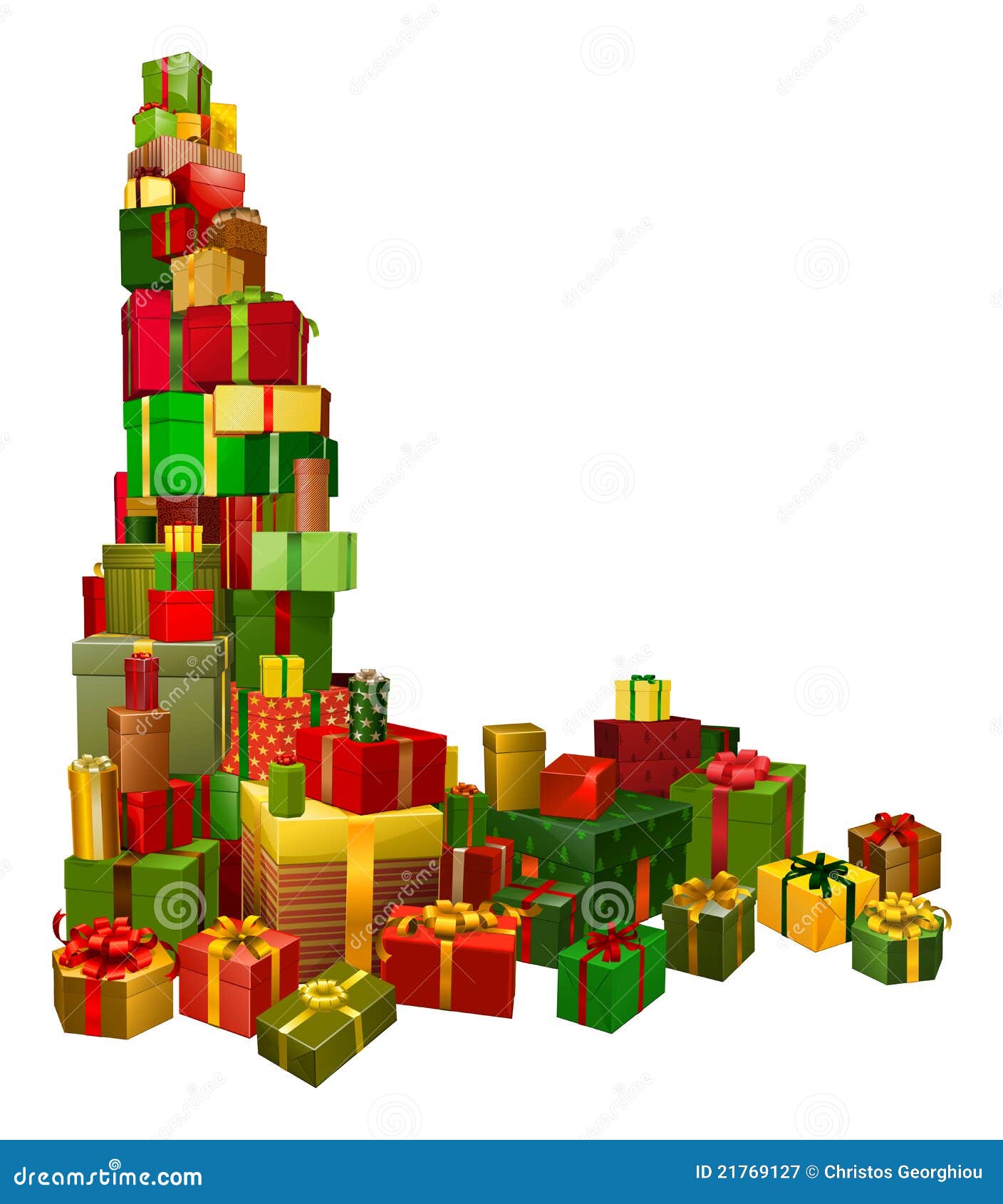 Christmas Gifts Corner Design Element Royalty Free Stock Photography ... Christmas Gifts Corner Design Element Royalty Free Stock Photography ...