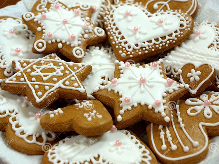 Christmas gingerbread stock image. Image of delicious - 12304073