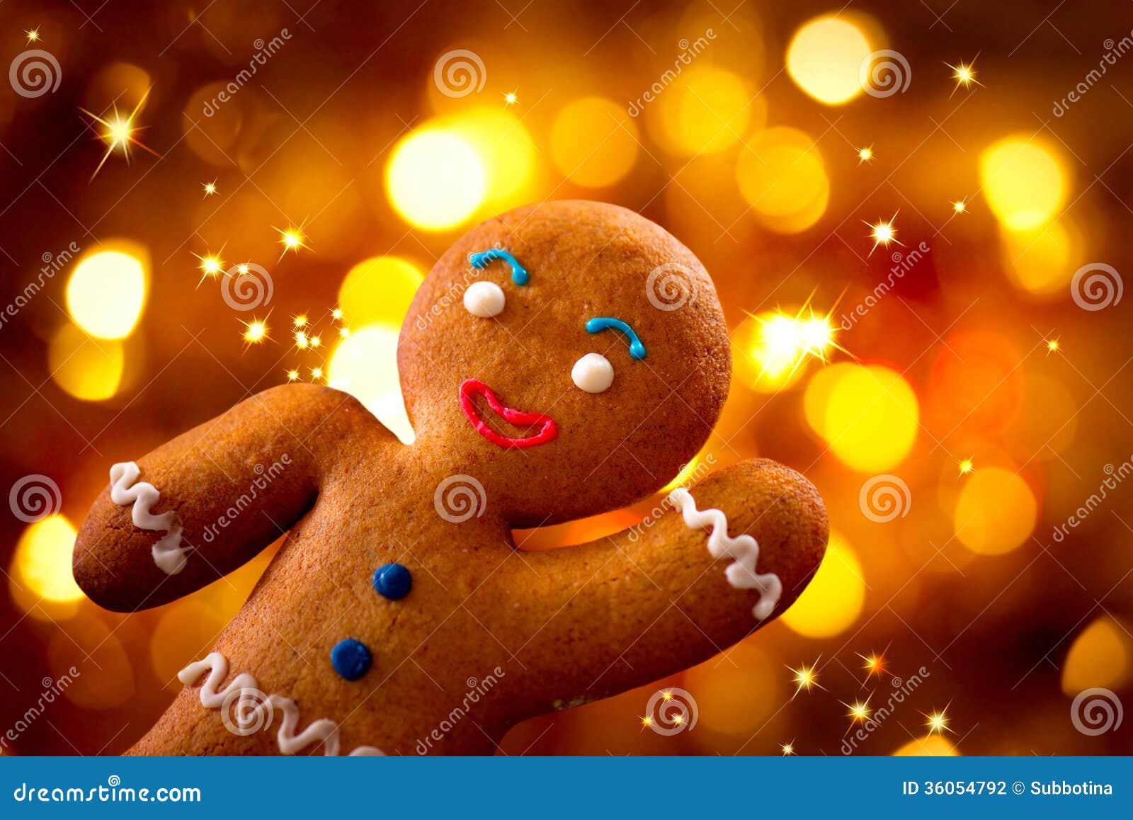 Christmas. Gingerbread Man stock photo. Image of confections - 36054792