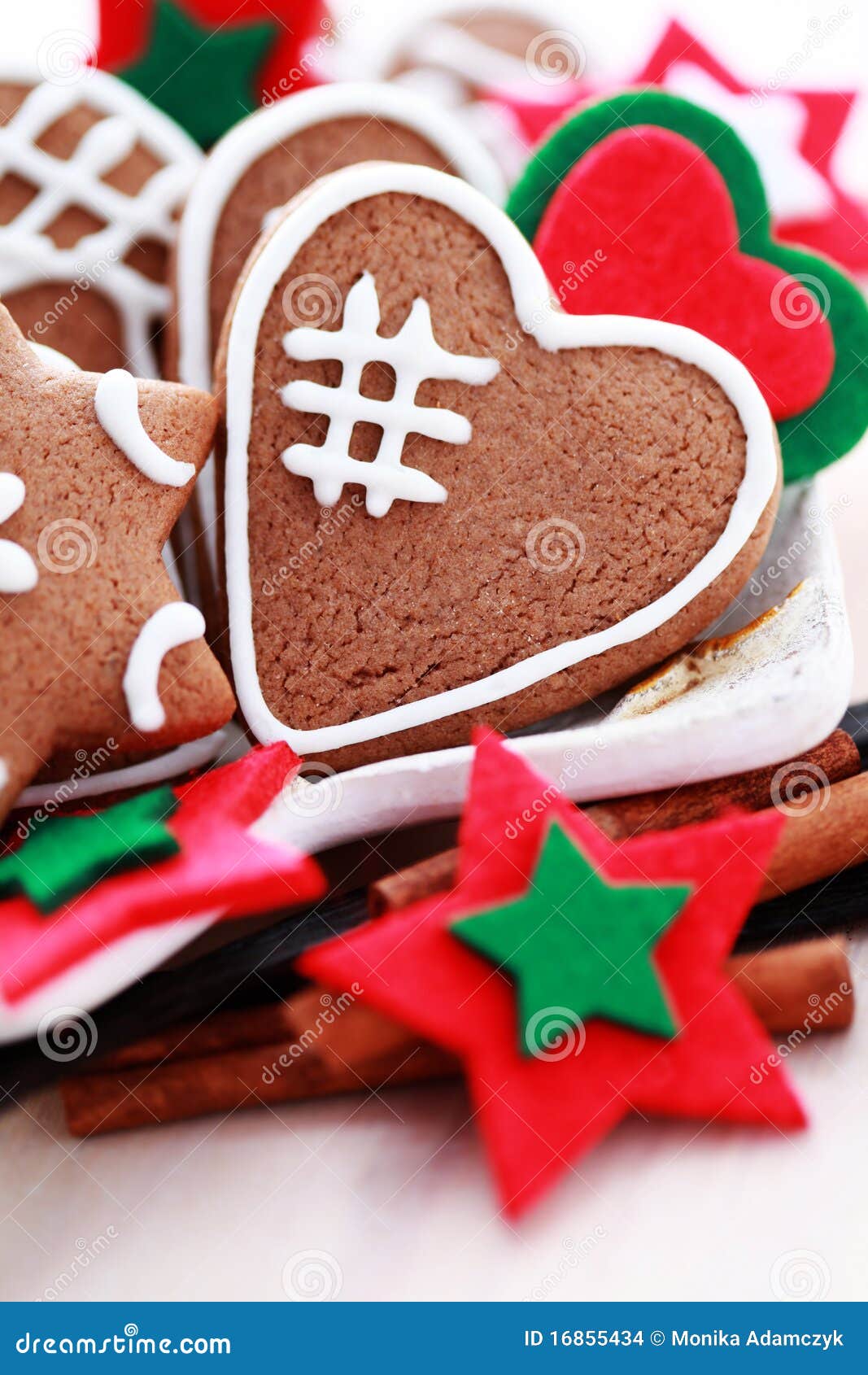 Christmas gingerbreads stock photo. Image of traditional - 16855434