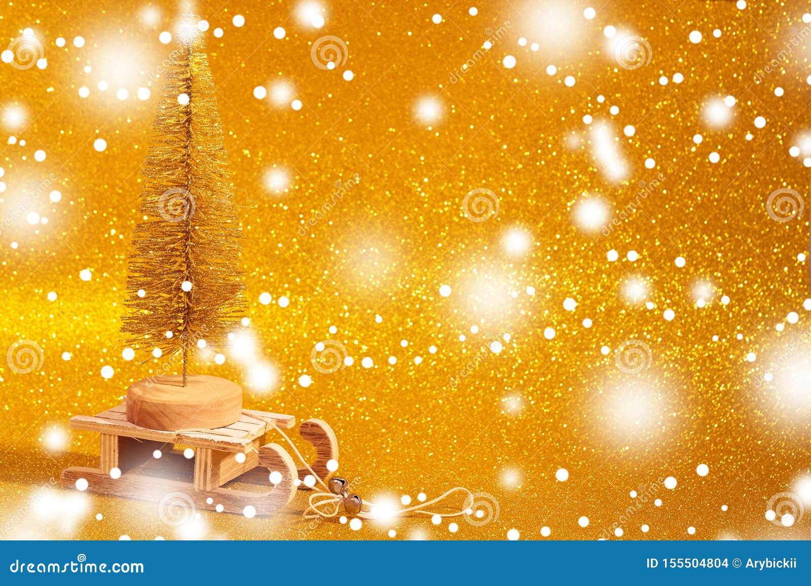 Christmas gold background stock photo. Image of blurry - 155504804