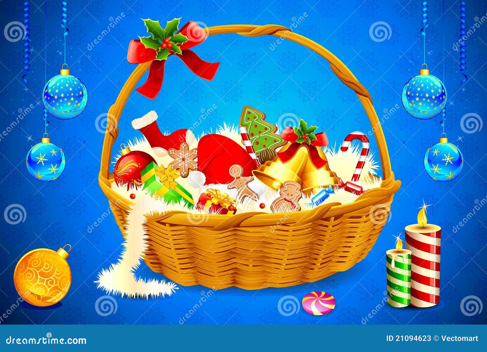 Christmas Goodies stock vector. Illustration of gift - 21094623