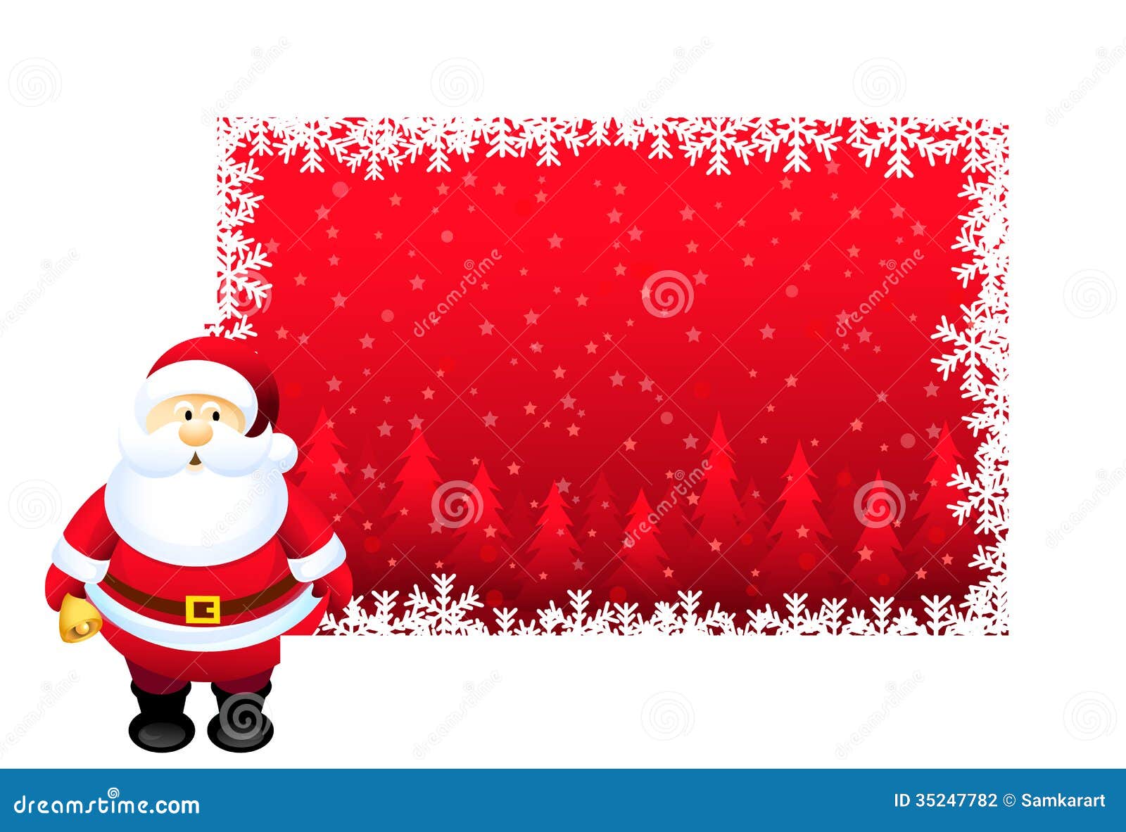 Christmas Greetings & Santa Clause - Vector Stock Vector - Illustration ...
