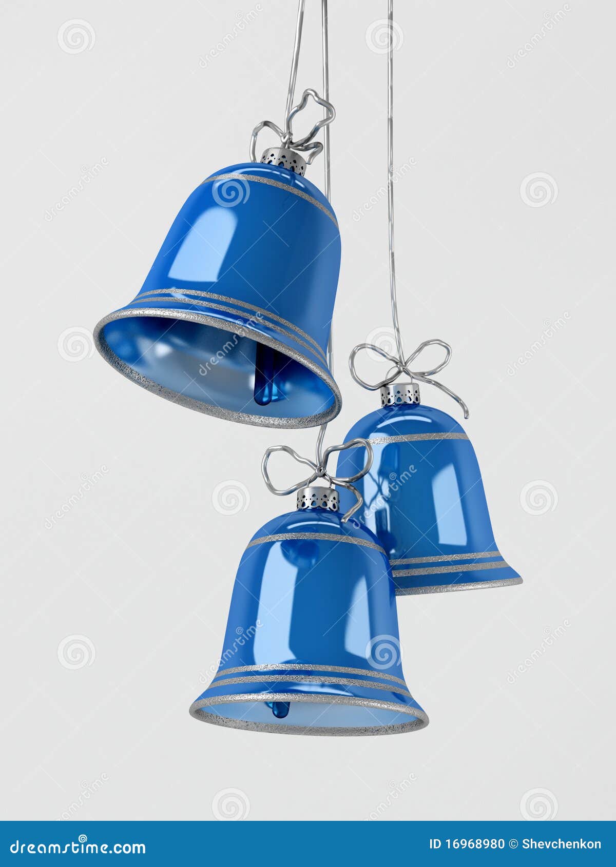 Christmas hand bells stock illustration. Illustration of bright - 16968980