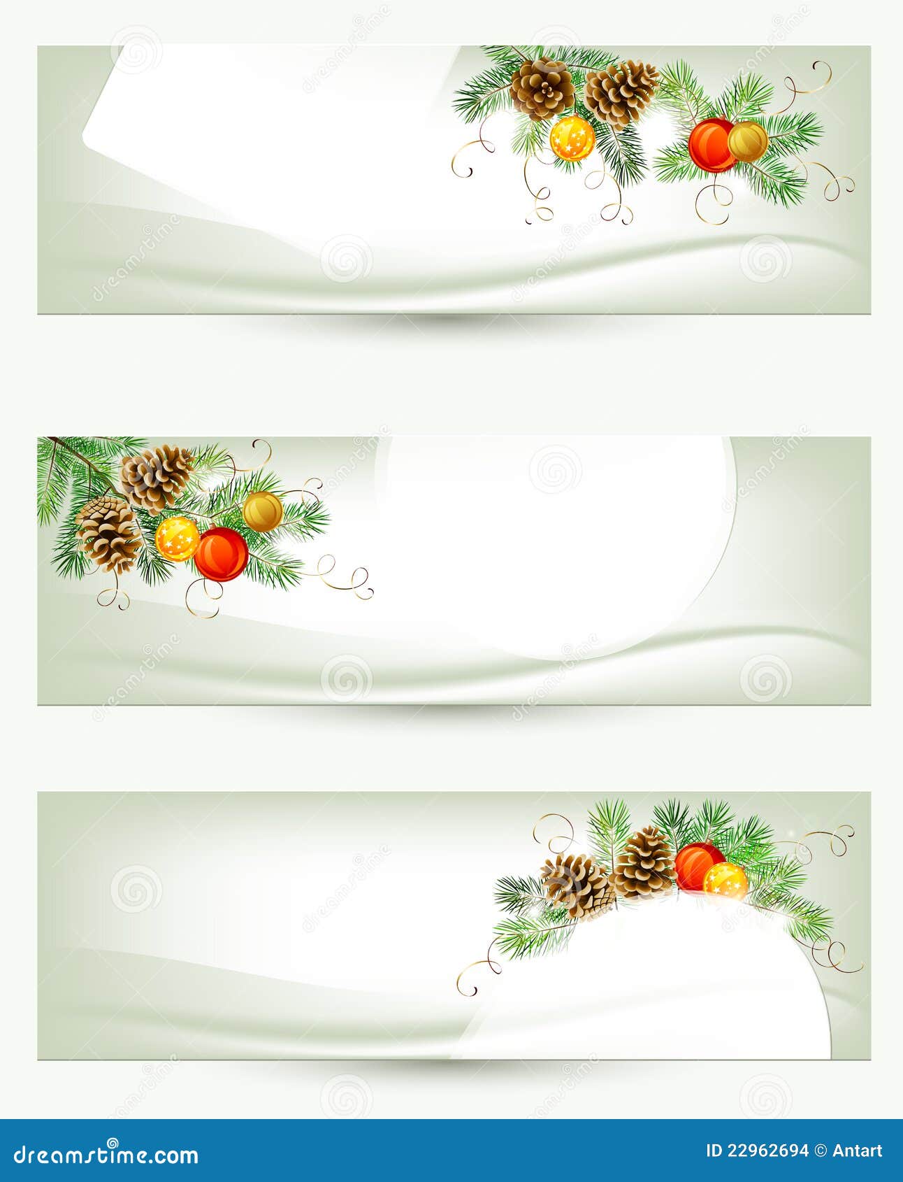 Christmas header stock vector. Illustration of cover - 22962694