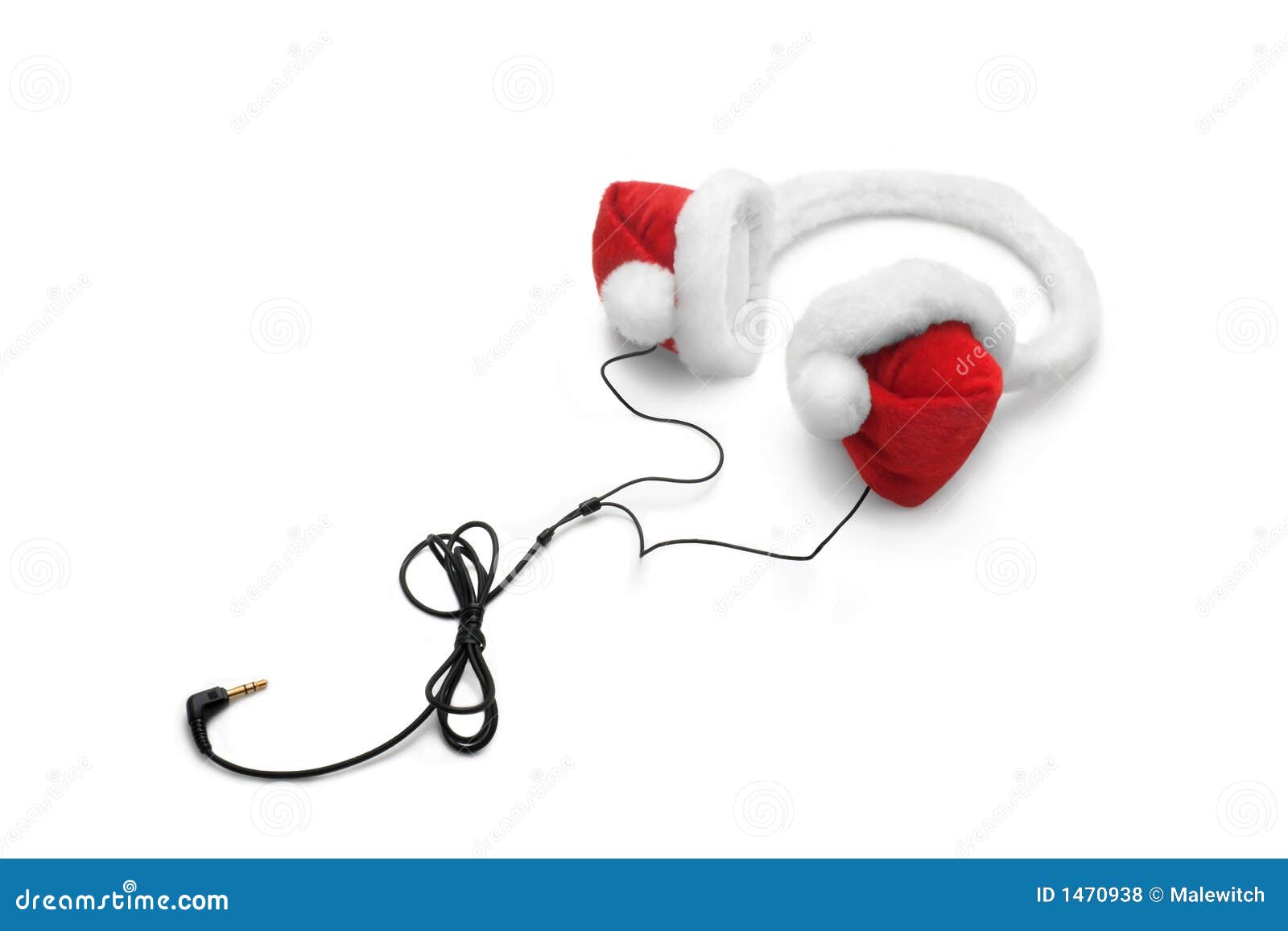 Christmas headphones stock photo. Image of merry, white - 1470938