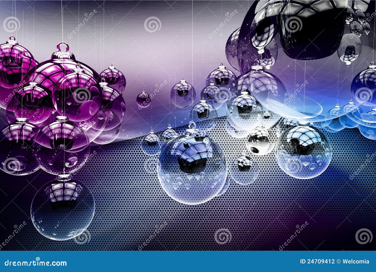 Christmas Hi-Tech stock illustration. Illustration of purple - 24709412