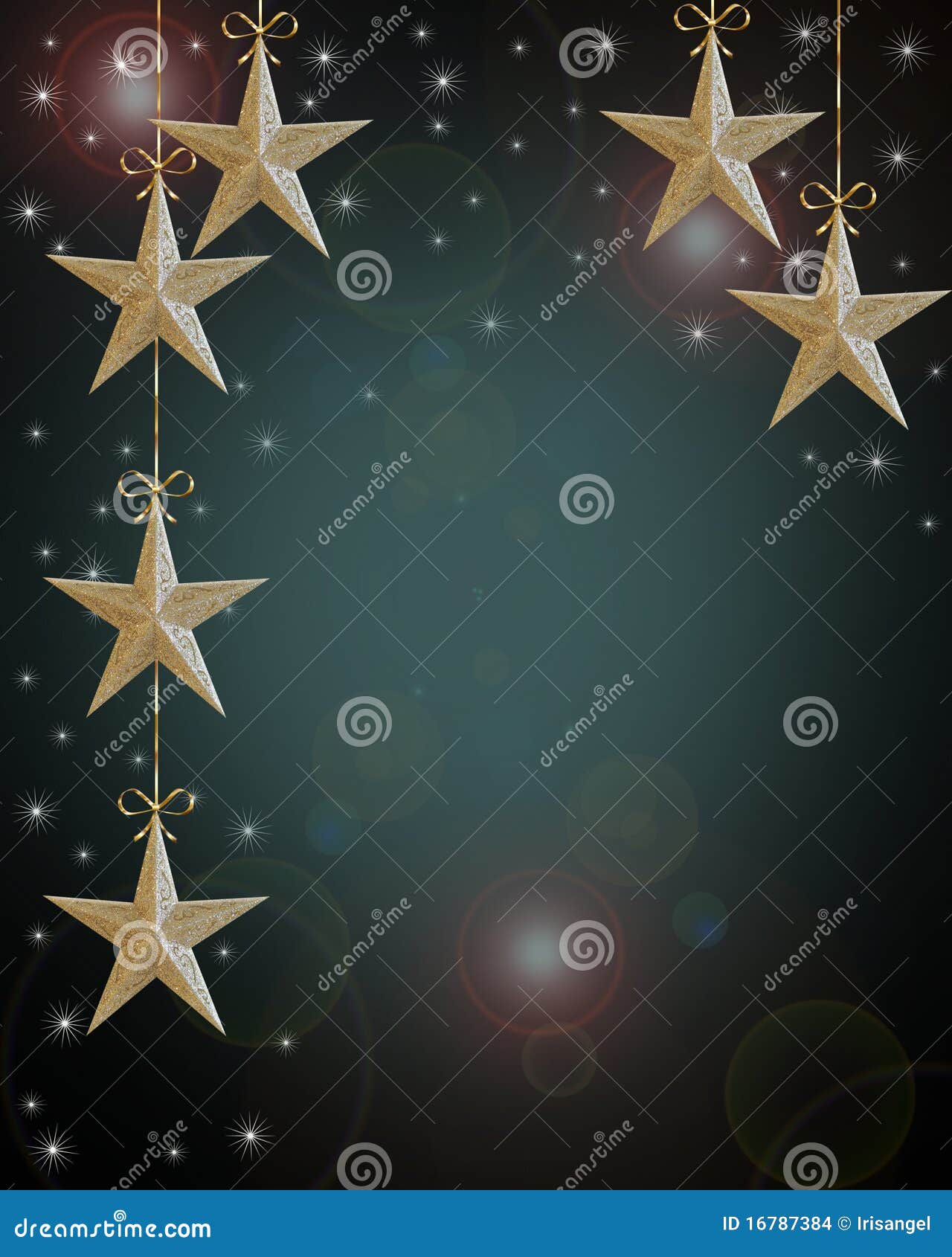 Christmas Holiday Background Stars Stock Illustration - Illustration of ...