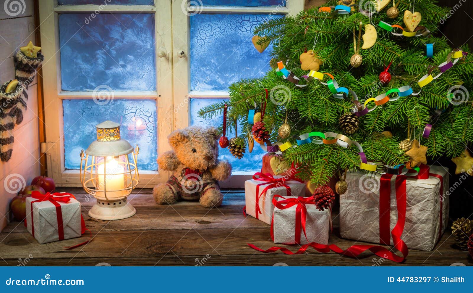 Christmas Holiday in the Countryside Stock Image - Image of frozen ...