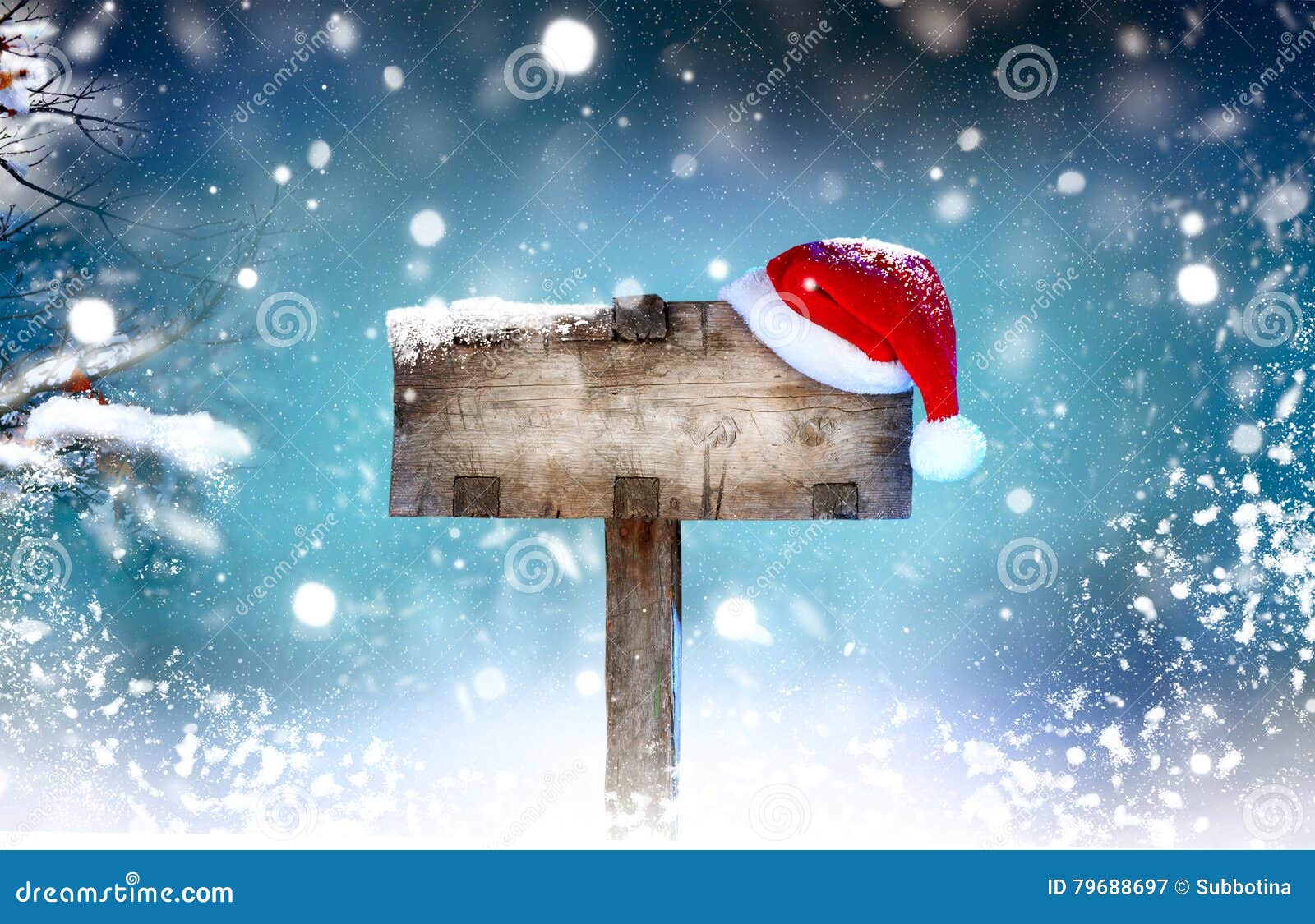 Christmas Holiday Wooden Signboard Stock Image - Image of sign, board ...