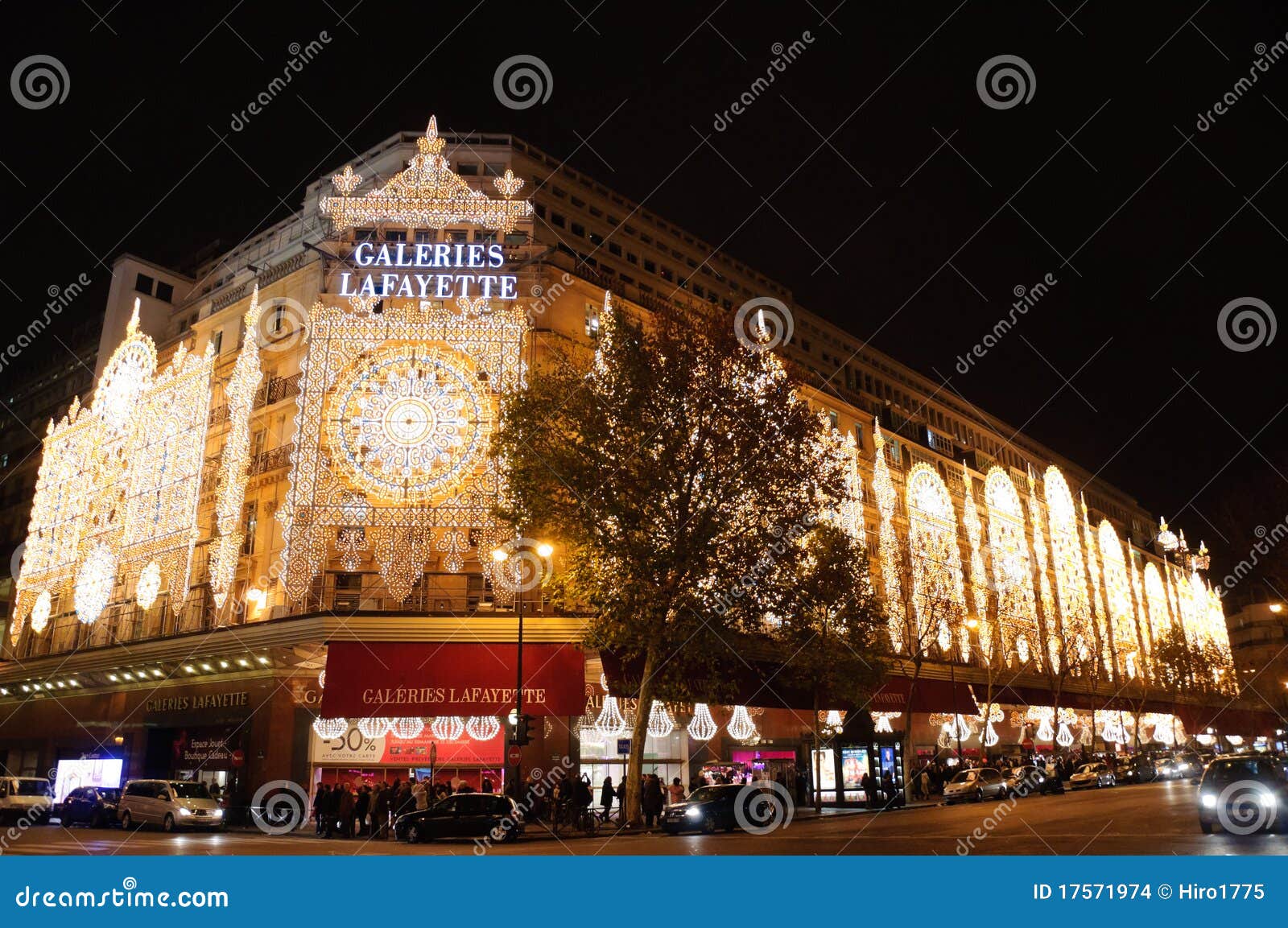 Christmas illuminations editorial stock image. Image of dusk - 17571974