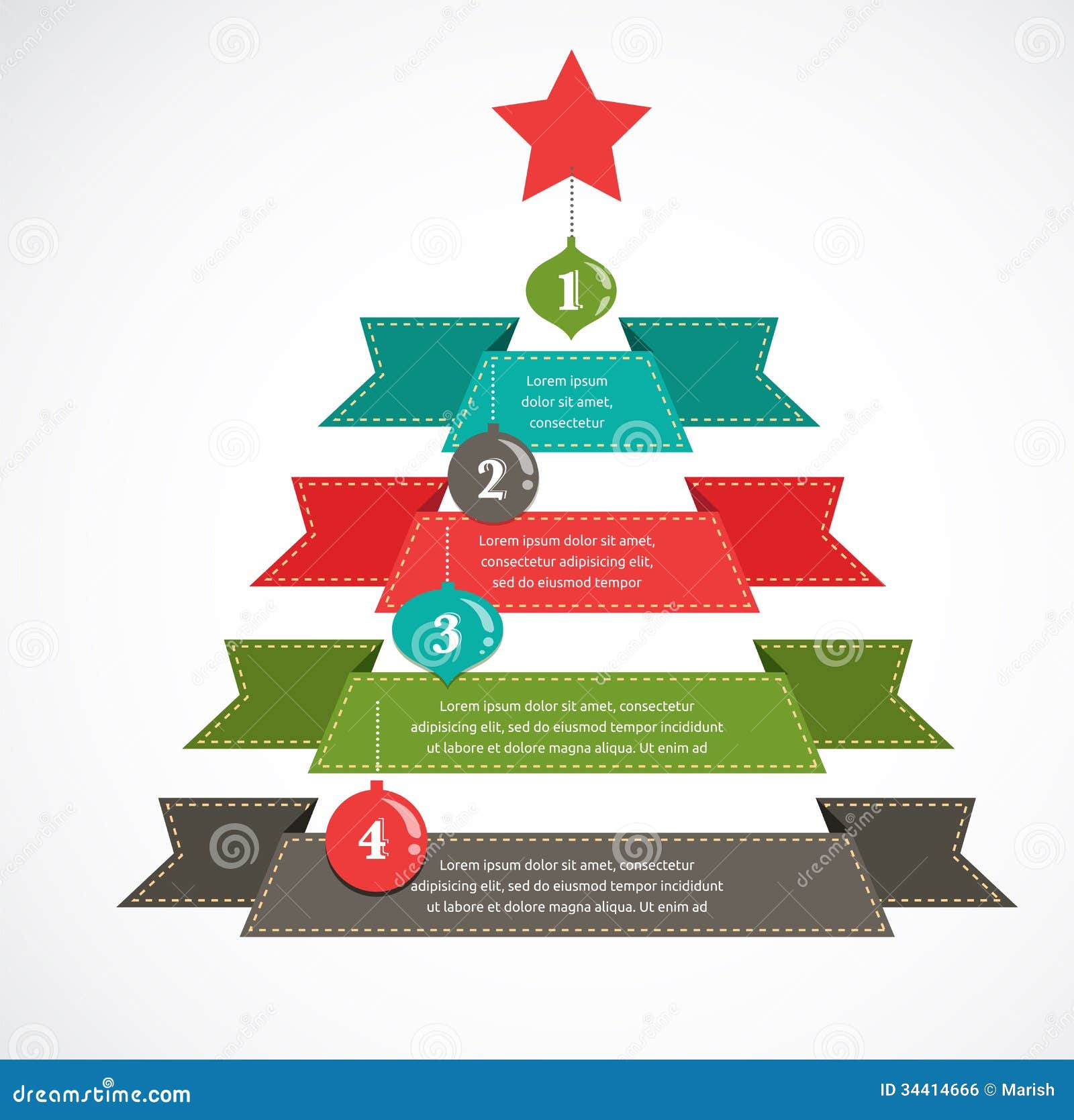 Christmas infographic stock vector. Illustration of icon - 34414666