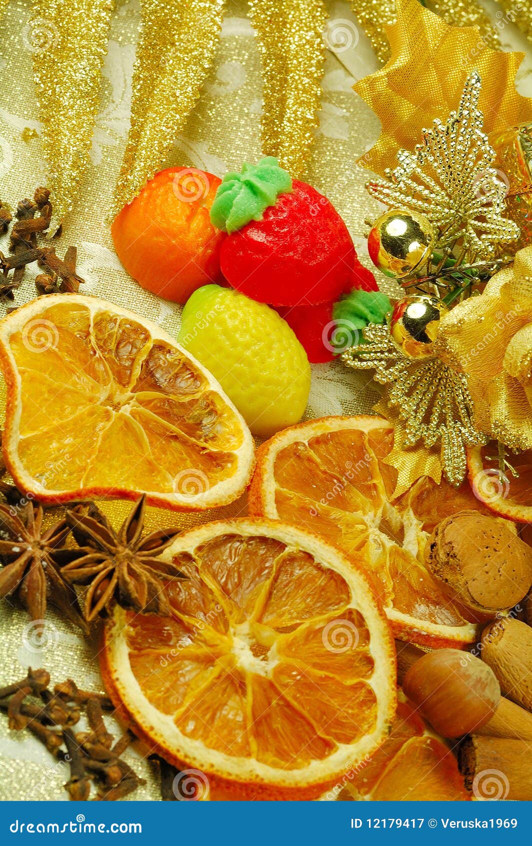 Christmas ingredients stock image. Image of dark, cinnamon - 12179417