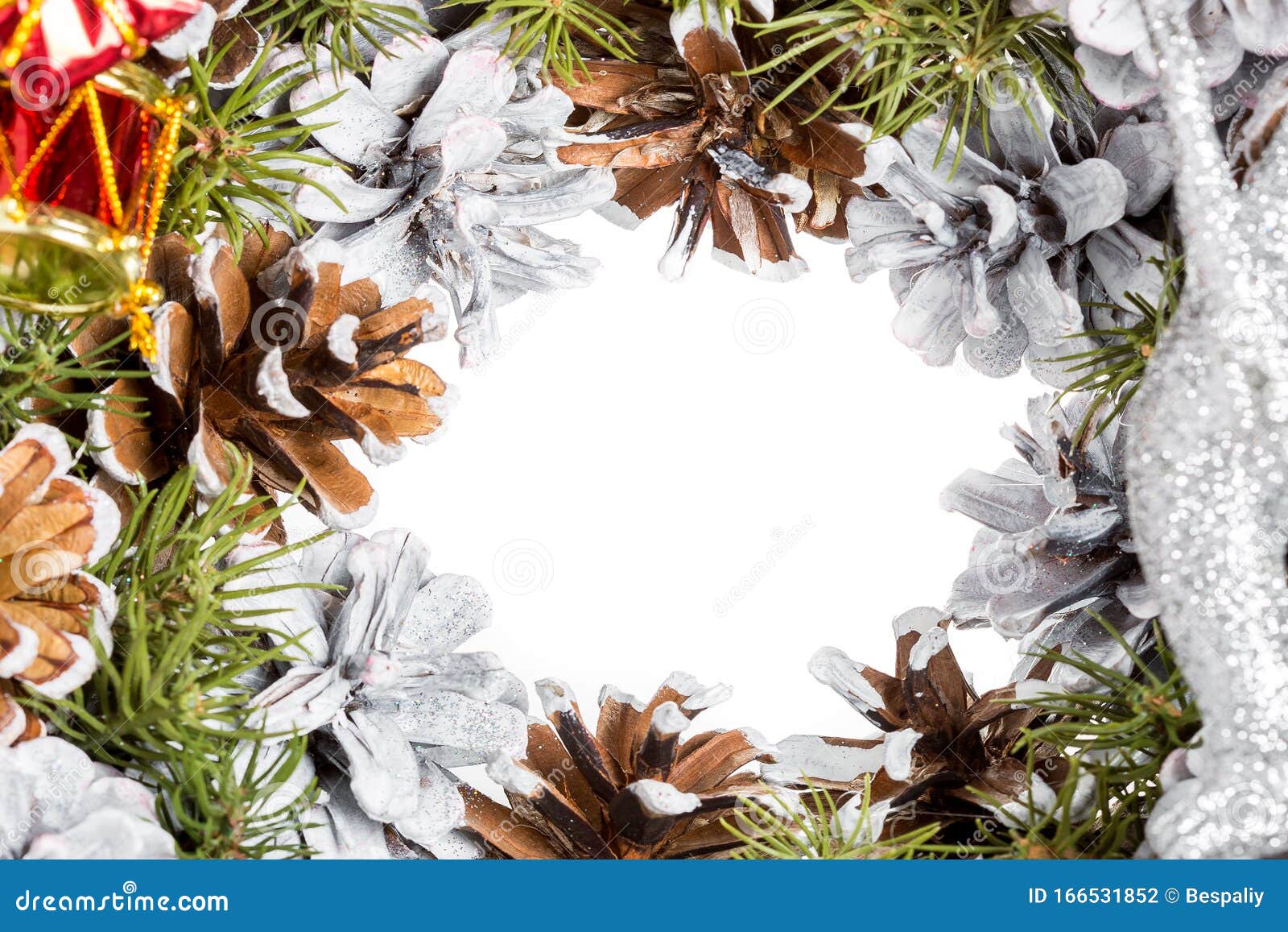 Christmas Invitation Frame with Empty Copy Space. Stock Photo - Image ...