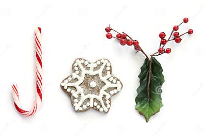 Christmas Joy (without Border) Stock Image - Image of whimsical, white ...