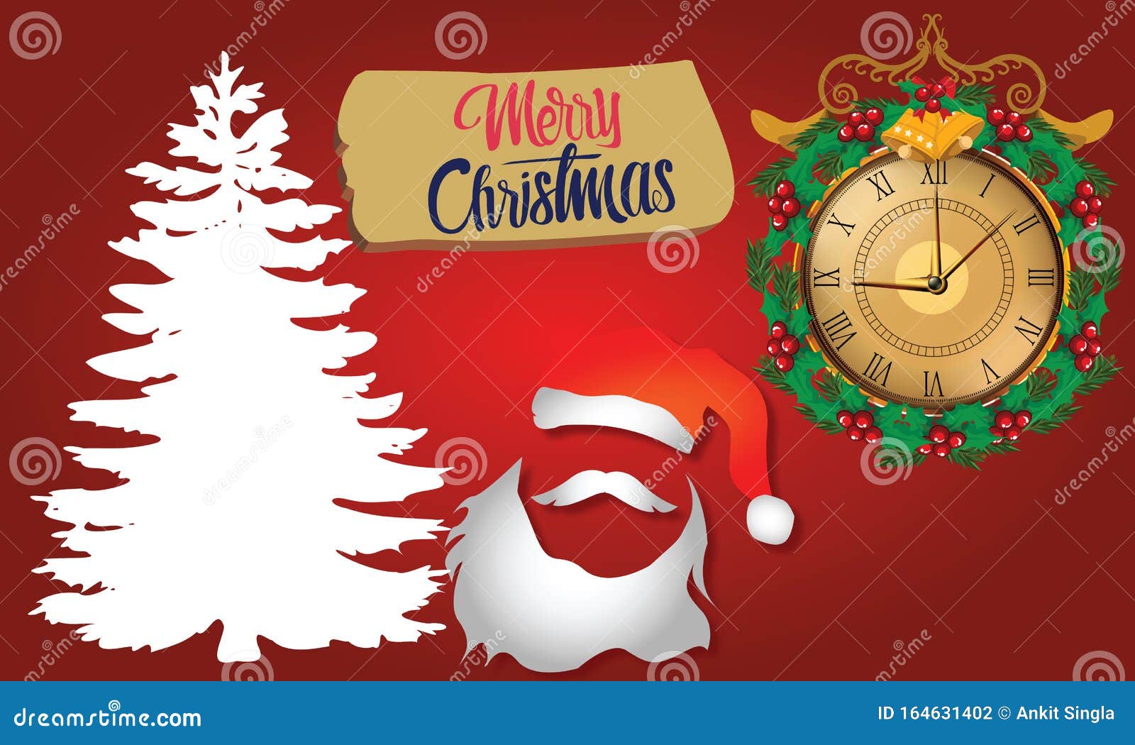 Christmas Just about To Start Stock Illustration - Illustration of ...