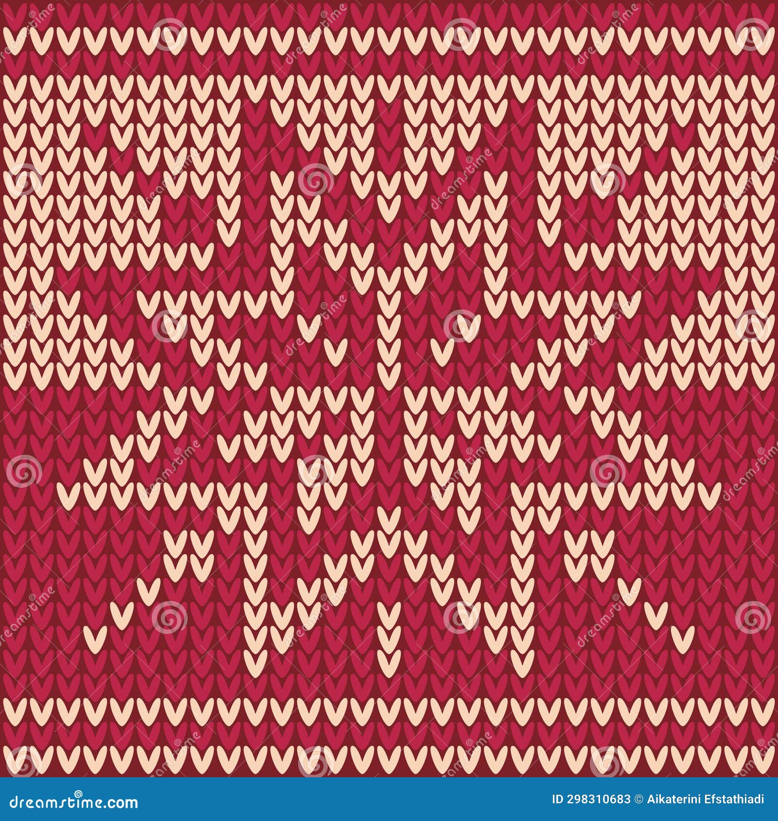 Christmas Knitted Pattern with Star, Snowflake Norwegian Patterns ...