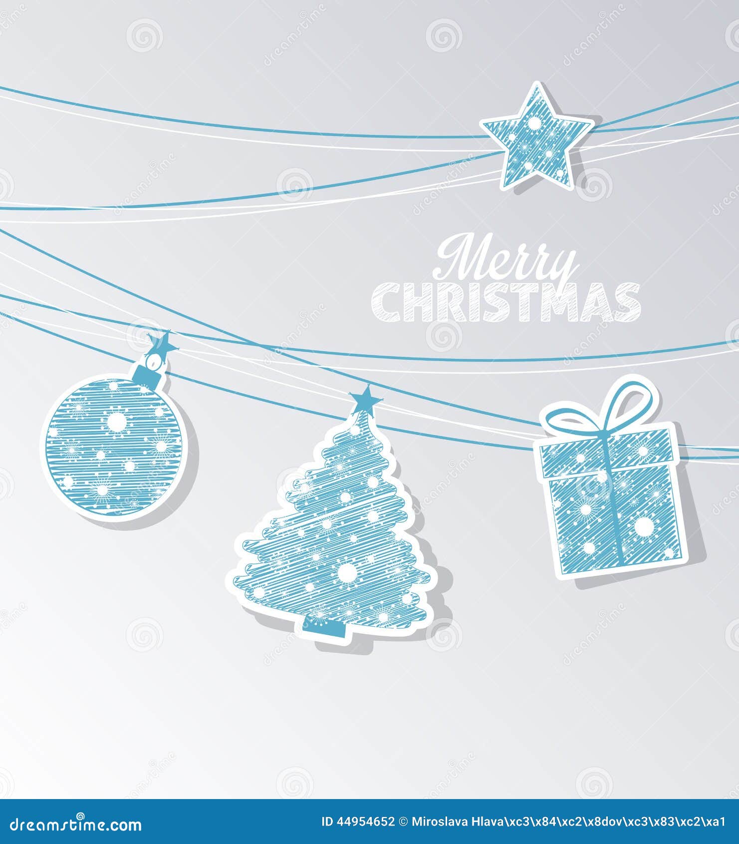 Christmas labels stock vector. Illustration of present - 44954652