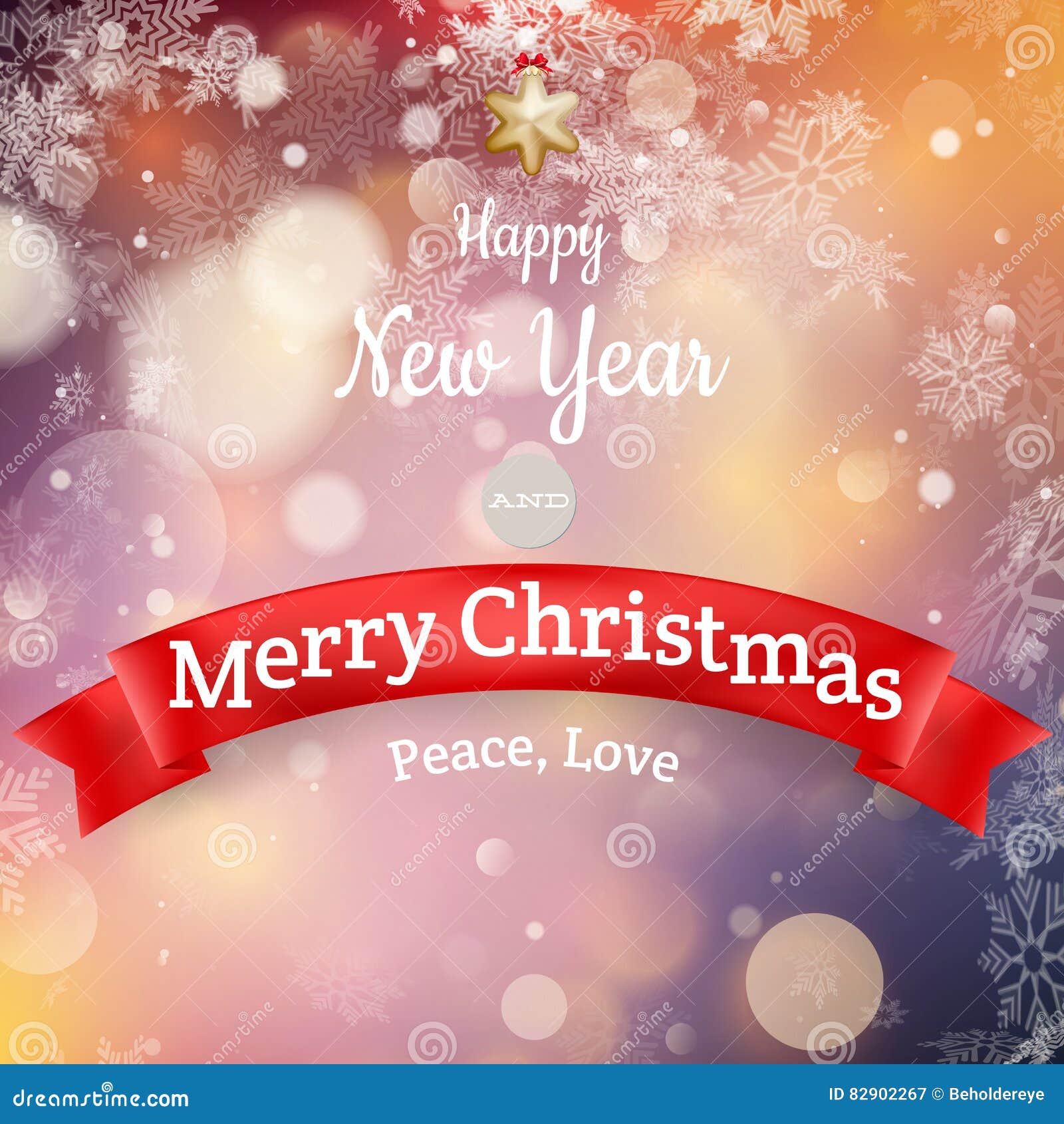 Christmas Landscape Poster. EPS 10 Stock Vector - Illustration of snow ...