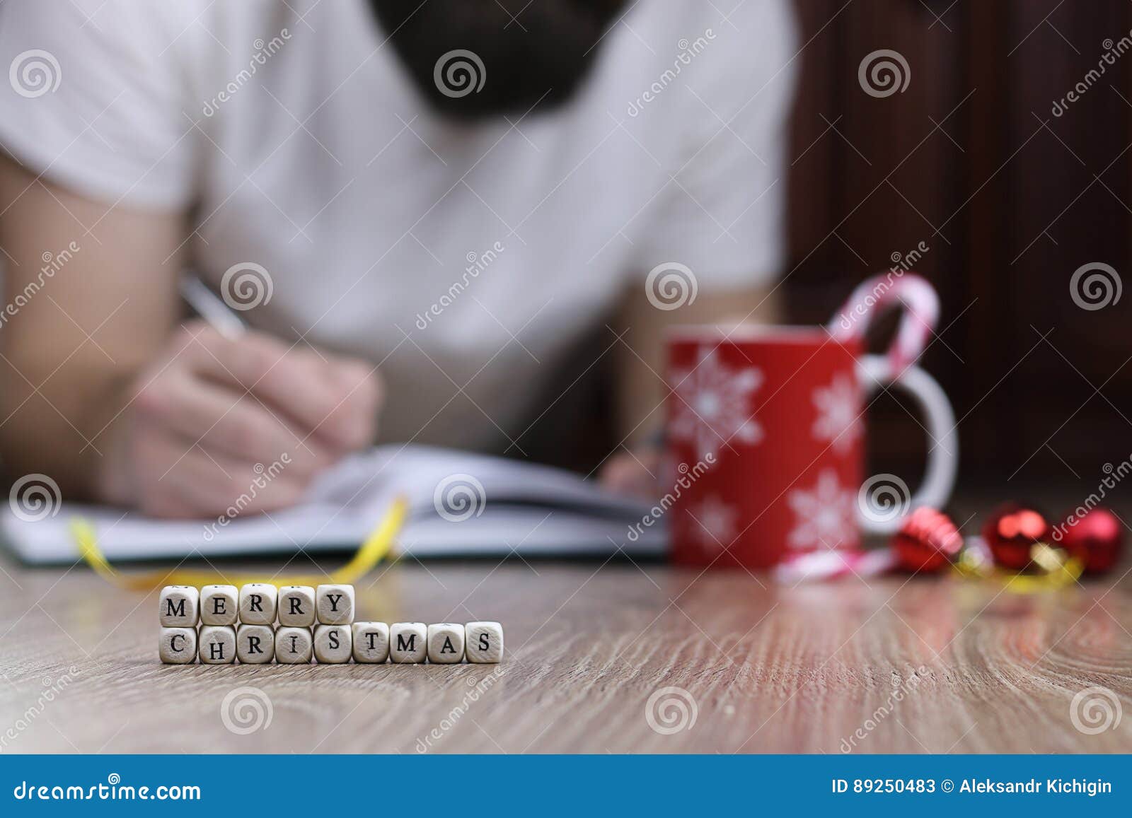 Christmas Letter Lay Floor Man Smile Photos - Free & Royalty-Free Stock ...