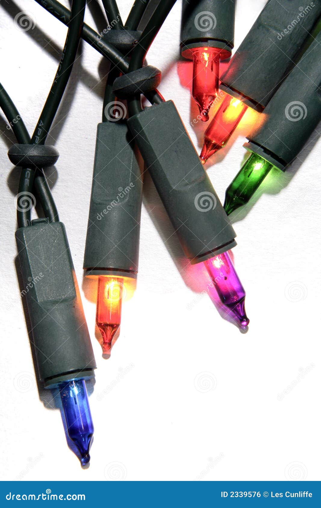 Christmas lights stock photo. Image of decorative, bulb - 2339576