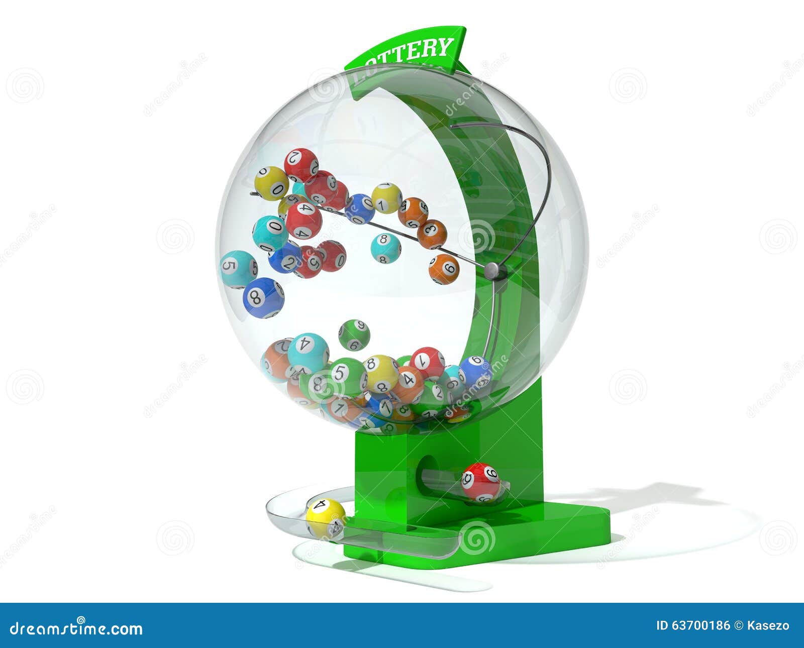 Christmas lottery. stock illustration. Illustration of gamble - 63700186