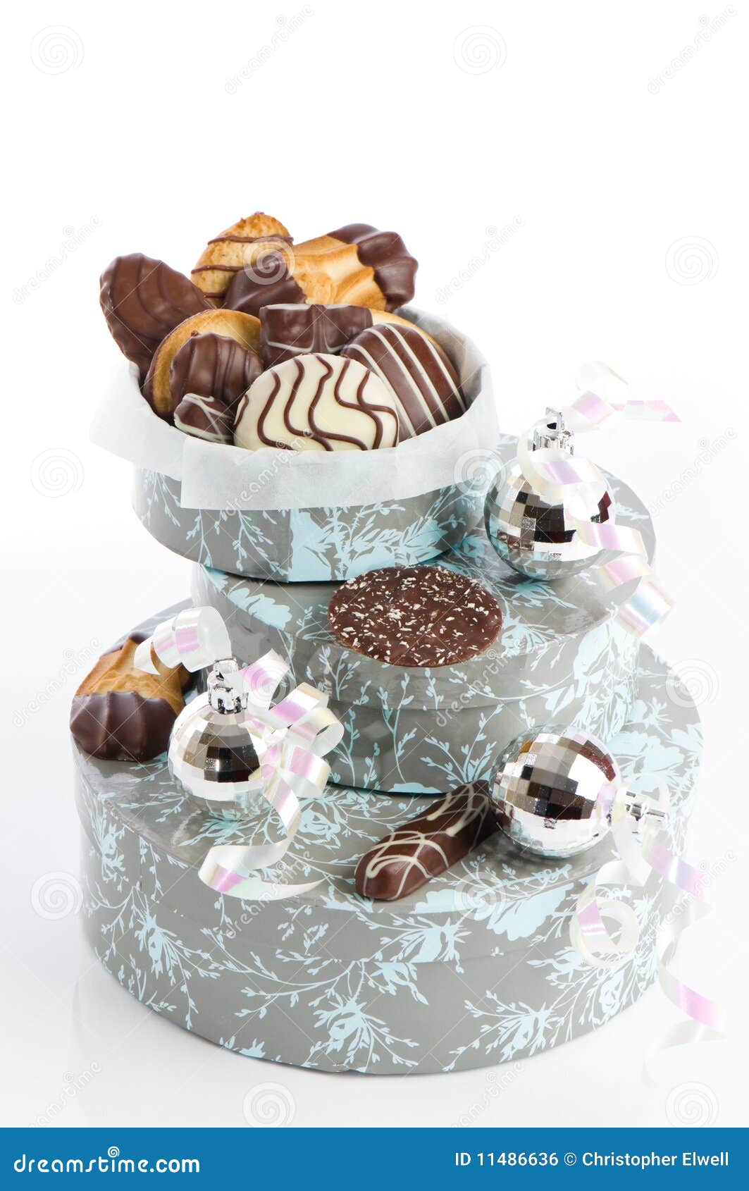 Christmas Luxury Biscuits stock photo. Image of luxury - 11486636