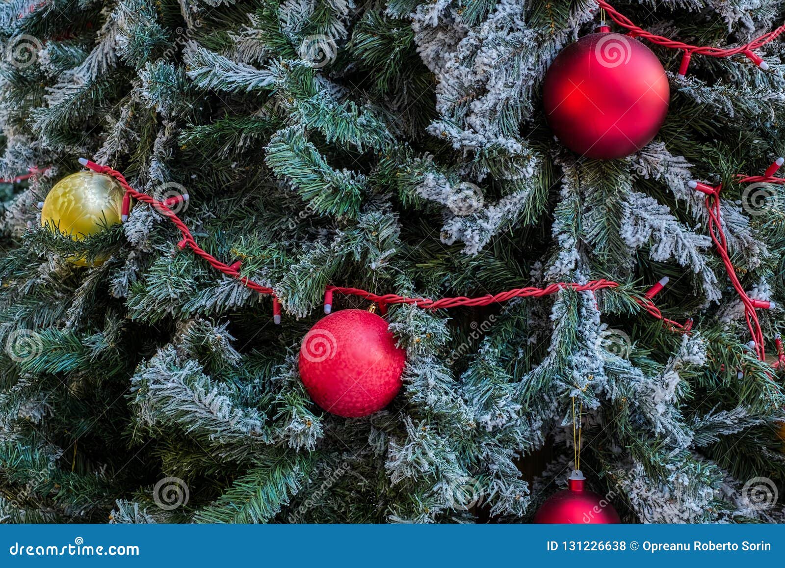 Christmas Magic Glowing Tree Decoration Stock Photo - Image of greeting ...