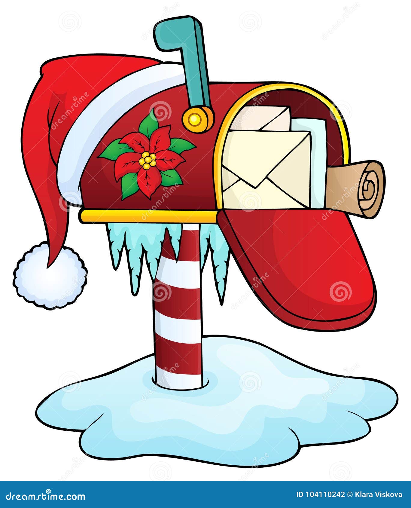 Mailbox Cartoon Vector | CartoonDealer.com #2265237