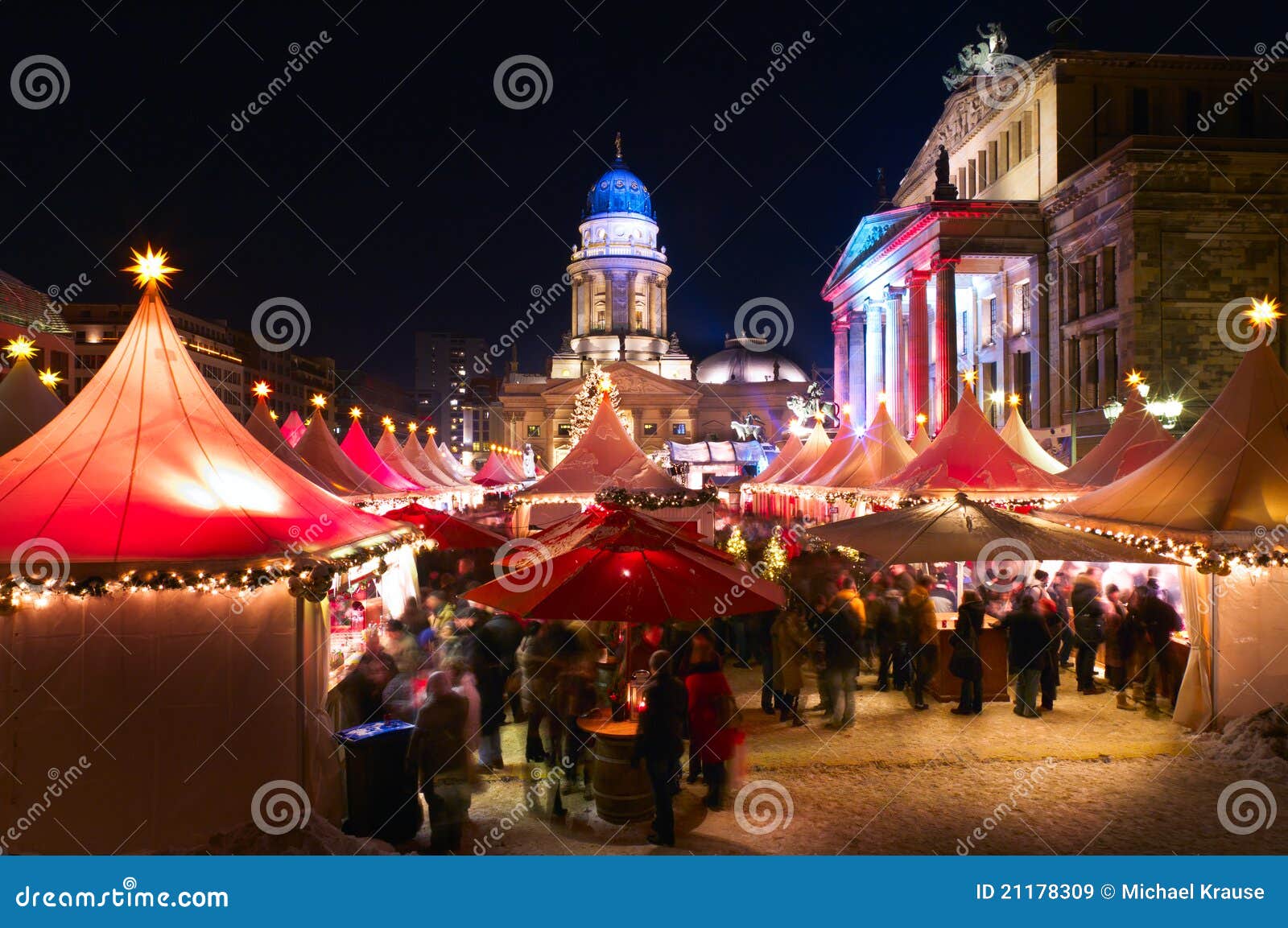 Christmas Market in Berlin, Germany Stock Image - Image of deutscher ...