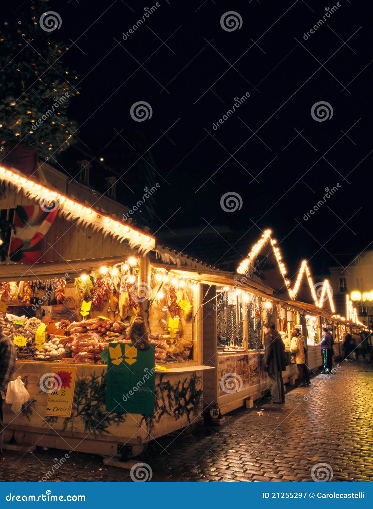Christmas market at Metz editorial photography. Image of festival ...