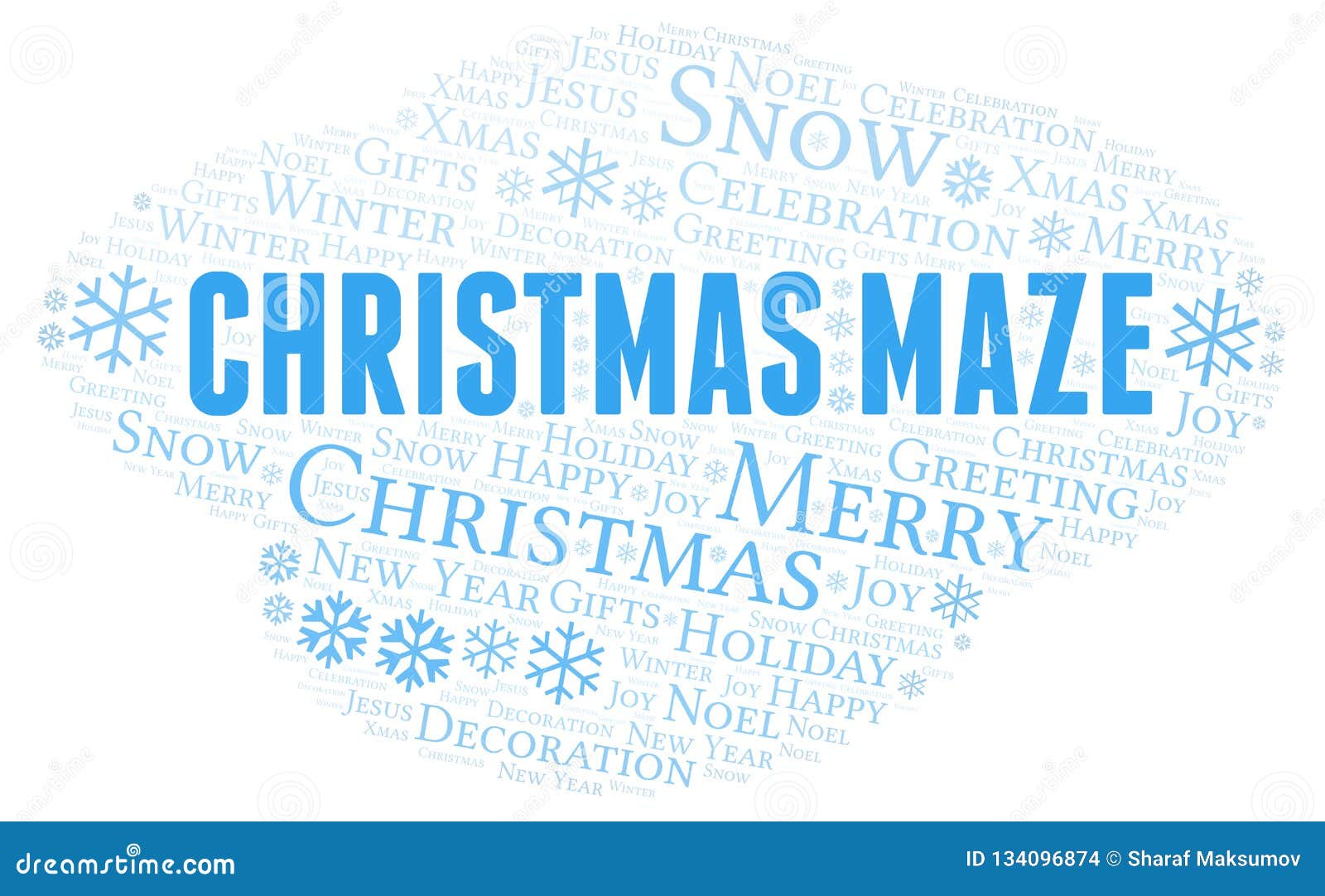 Maze Word Stock Photography | CartoonDealer.com #33505496