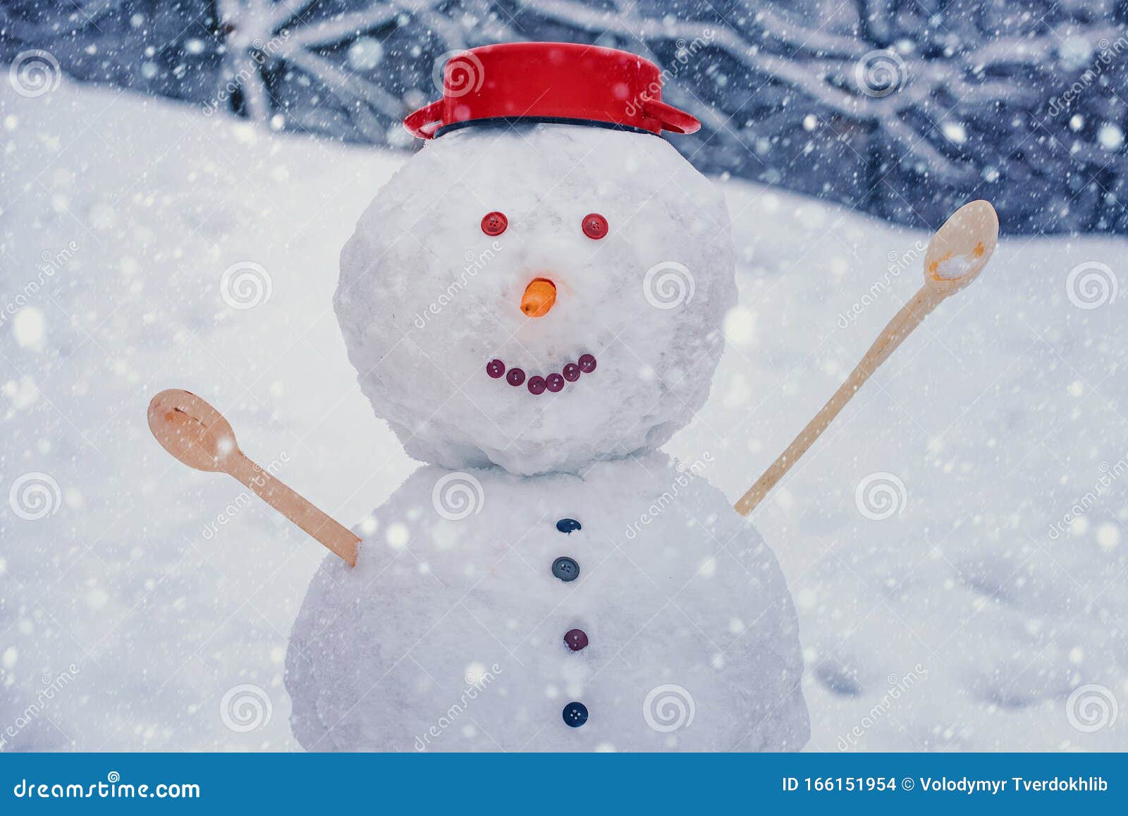 Christmas Menu. Funny Christmas Snowman - Chef Cook. Stock Photo ...