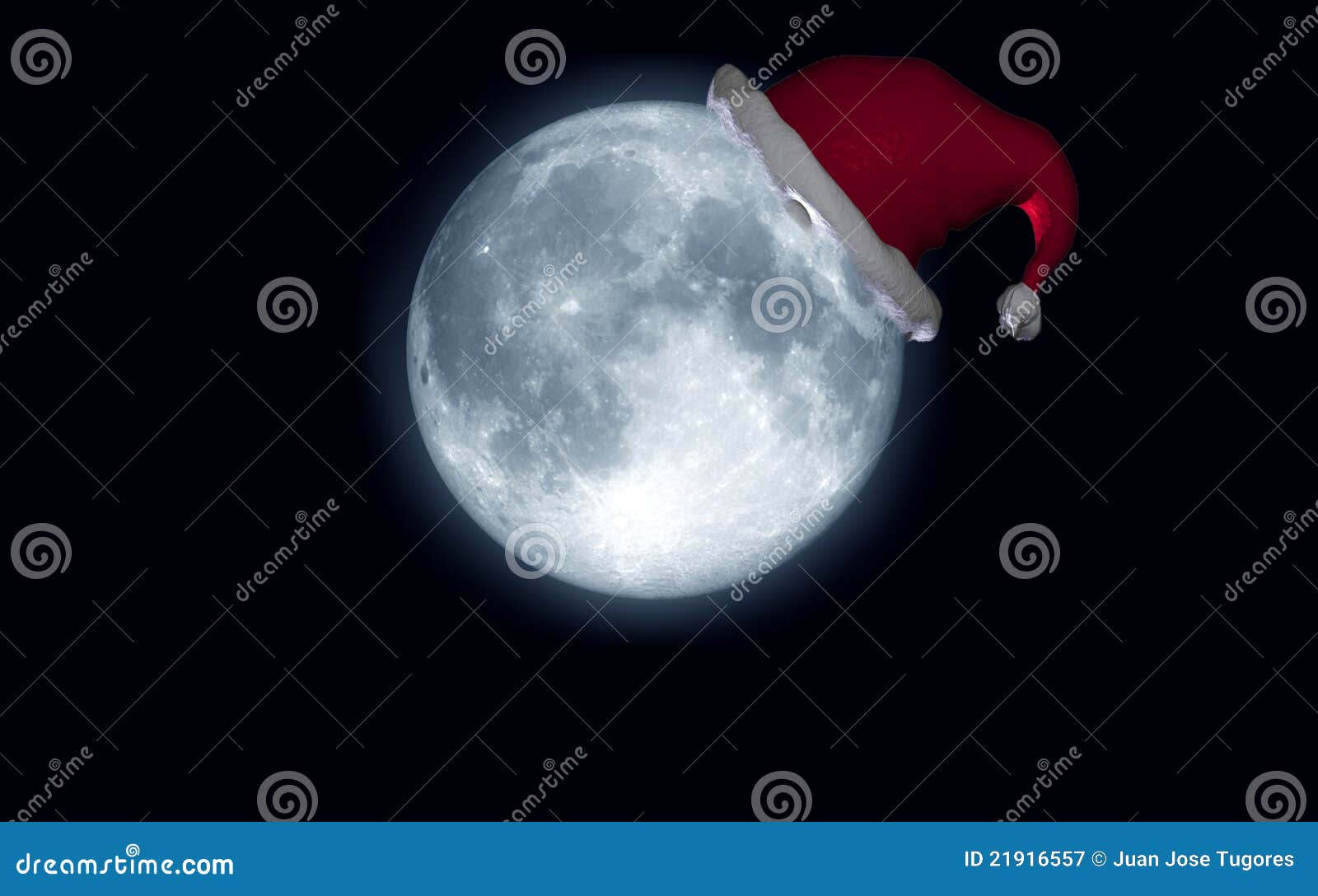 Christmas moon stock illustration. Illustration of relilgion - 21916557