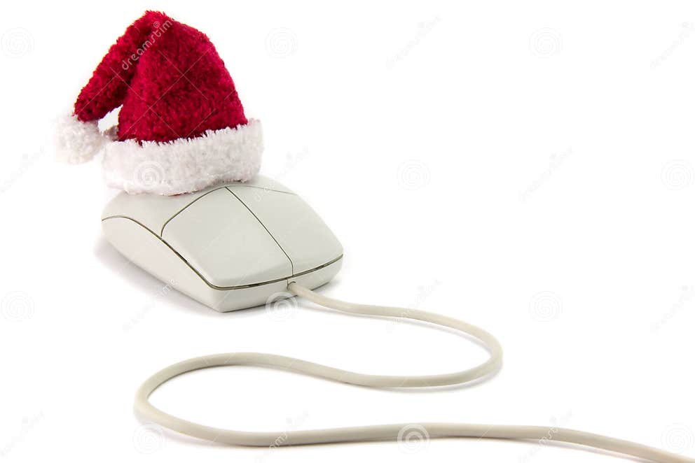 Christmas mouse. stock image. Image of christmas, mouse - 3747371