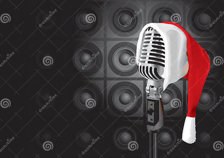 Christmas Music Event (vector) Stock Vector - Illustration of lighting ...