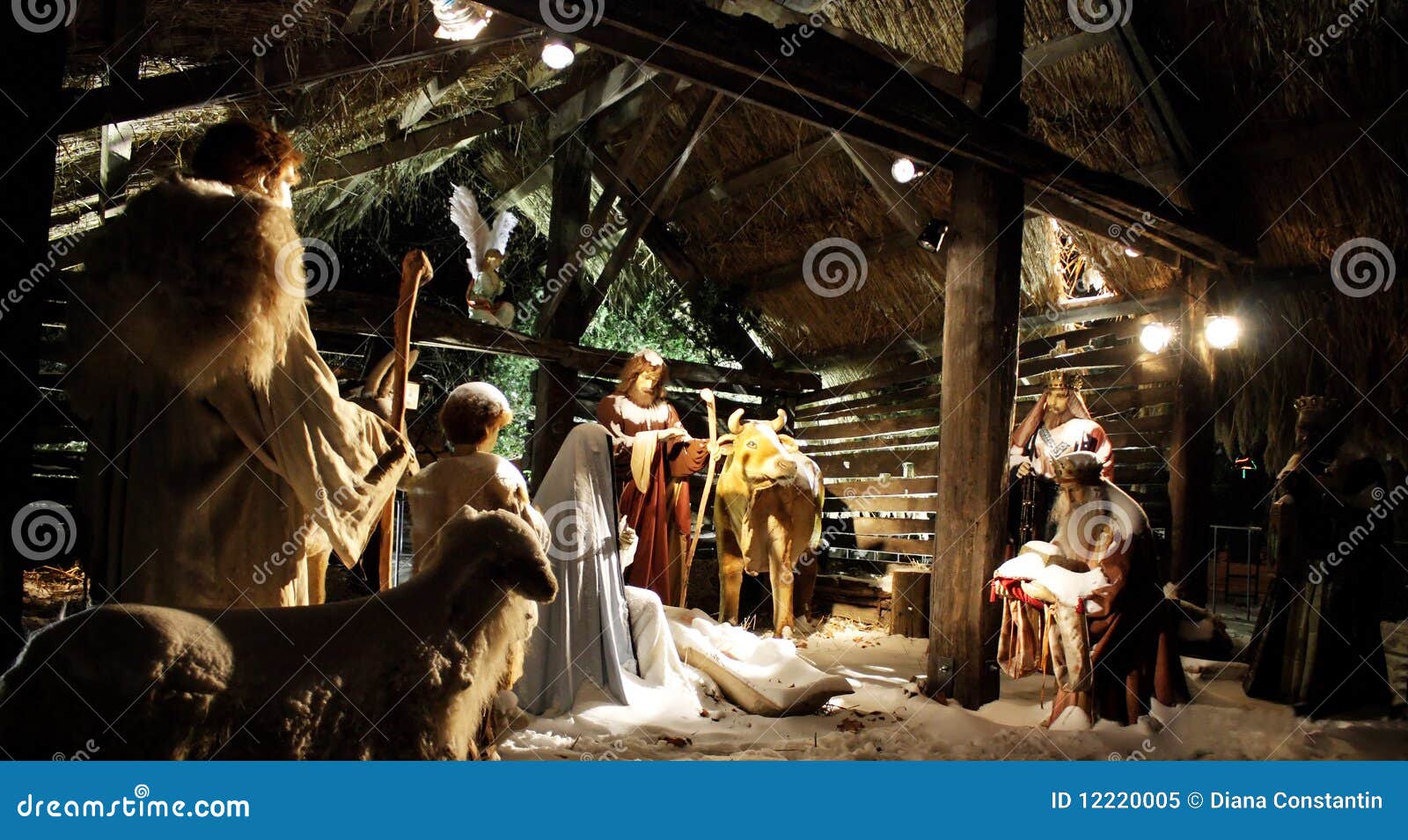 Christmas nativity stock image. Image of baby, beautiful - 12220005