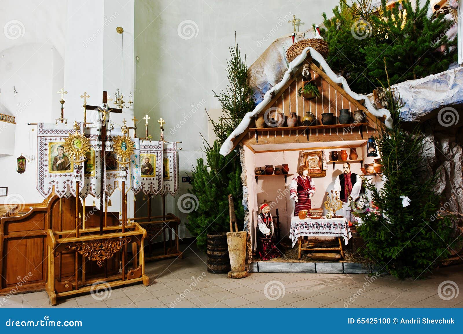 Christmas nativity crib stock photo. Image of christian - 65425100