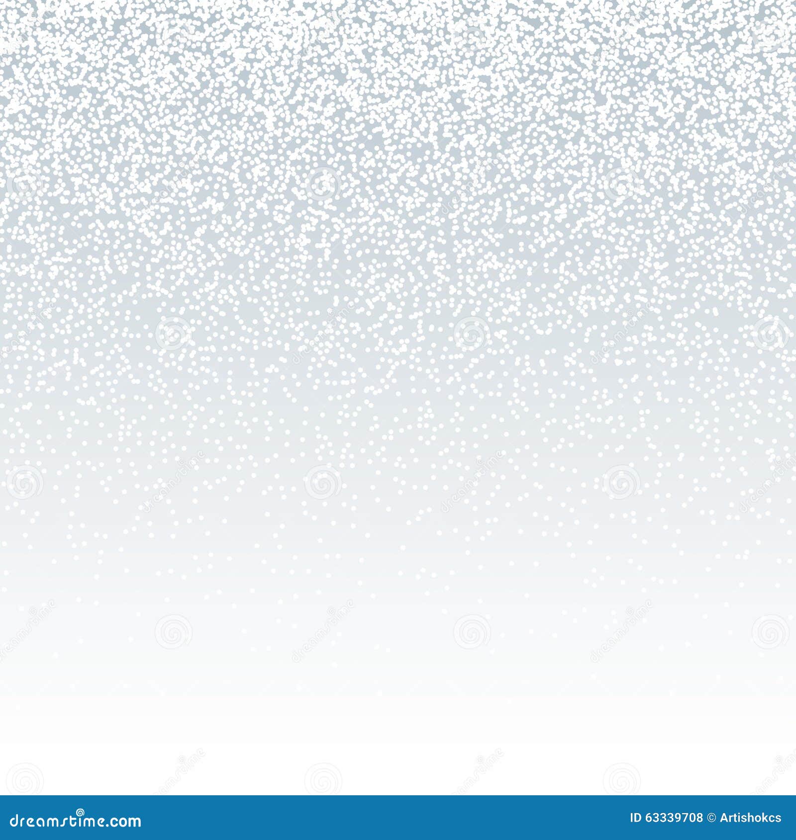 Christmas, New Year Gradient Snow Fake Dots Background Stock Vector ...