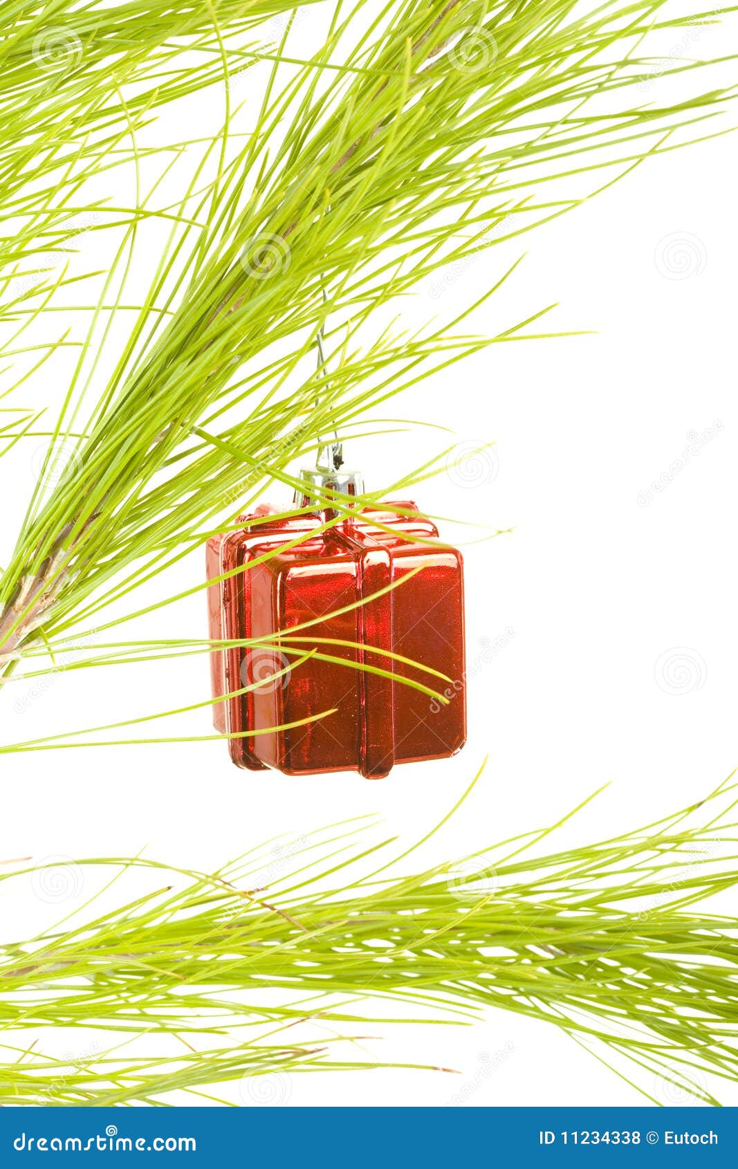 Christmas Ornament Gift Box Stock Photo - Image of decoration ...