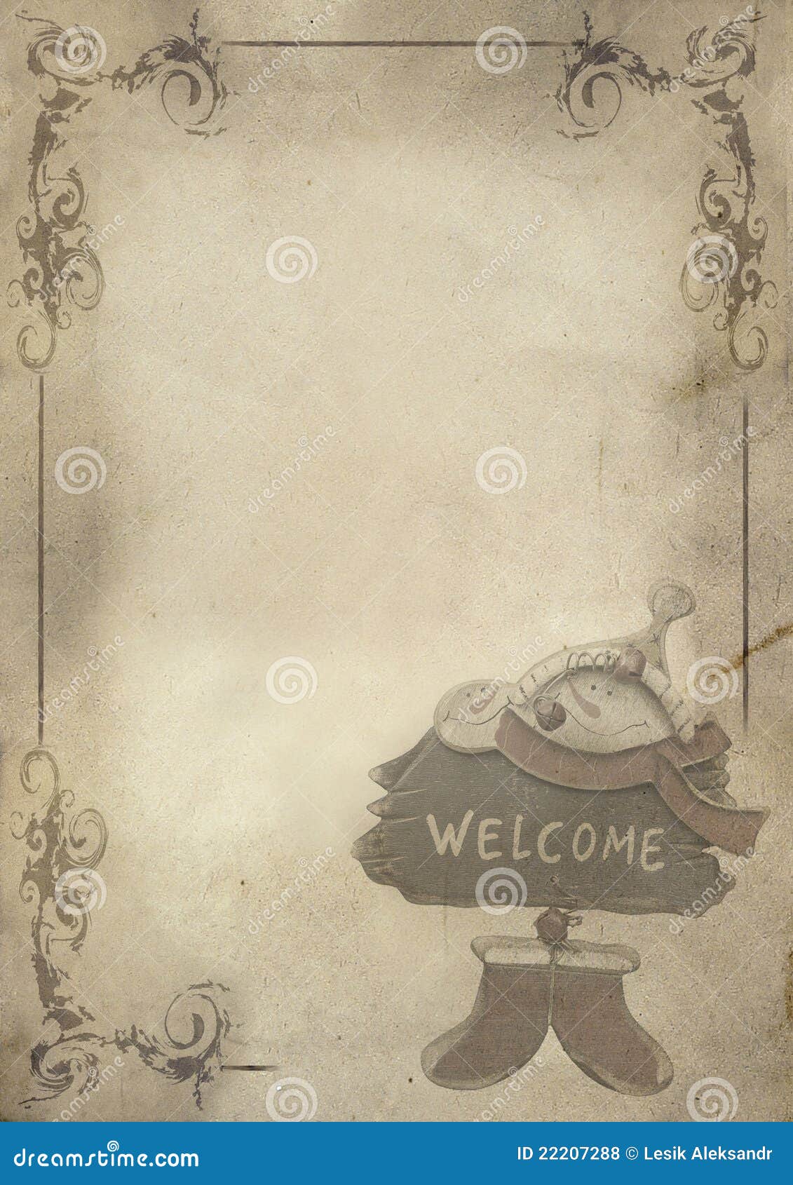 Retro Menu Background Countrystyle Royalty-Free Stock Image ...