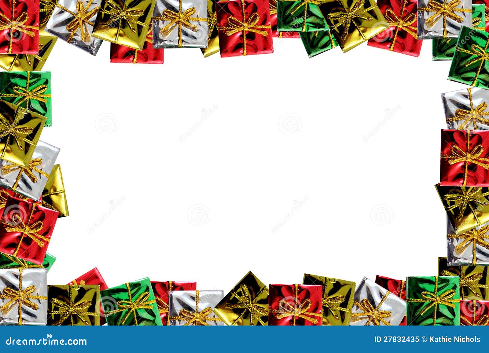 Christmas Package Frame stock image. Image of group, green - 27832435