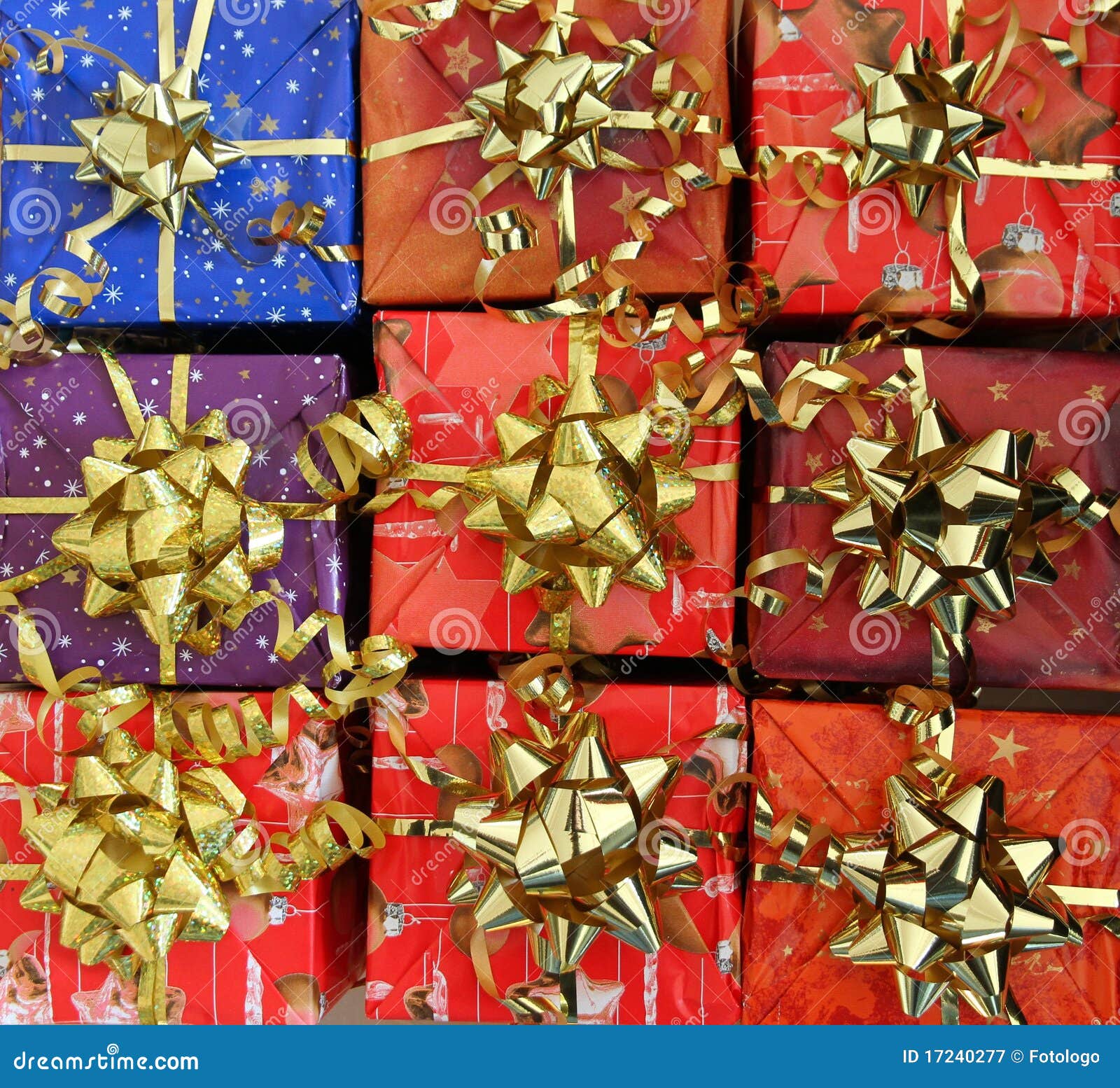 Christmas packages stock image. Image of mass, bound - 17240277