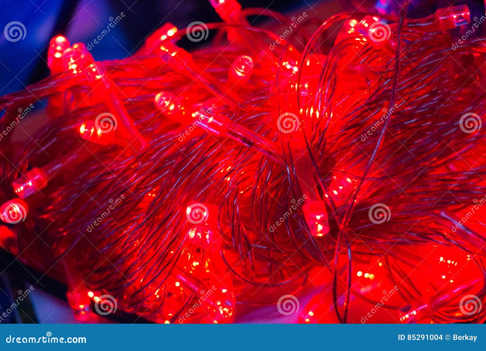 Christmas and Party Lights of a Certain Type Stock Photo - Image of ...