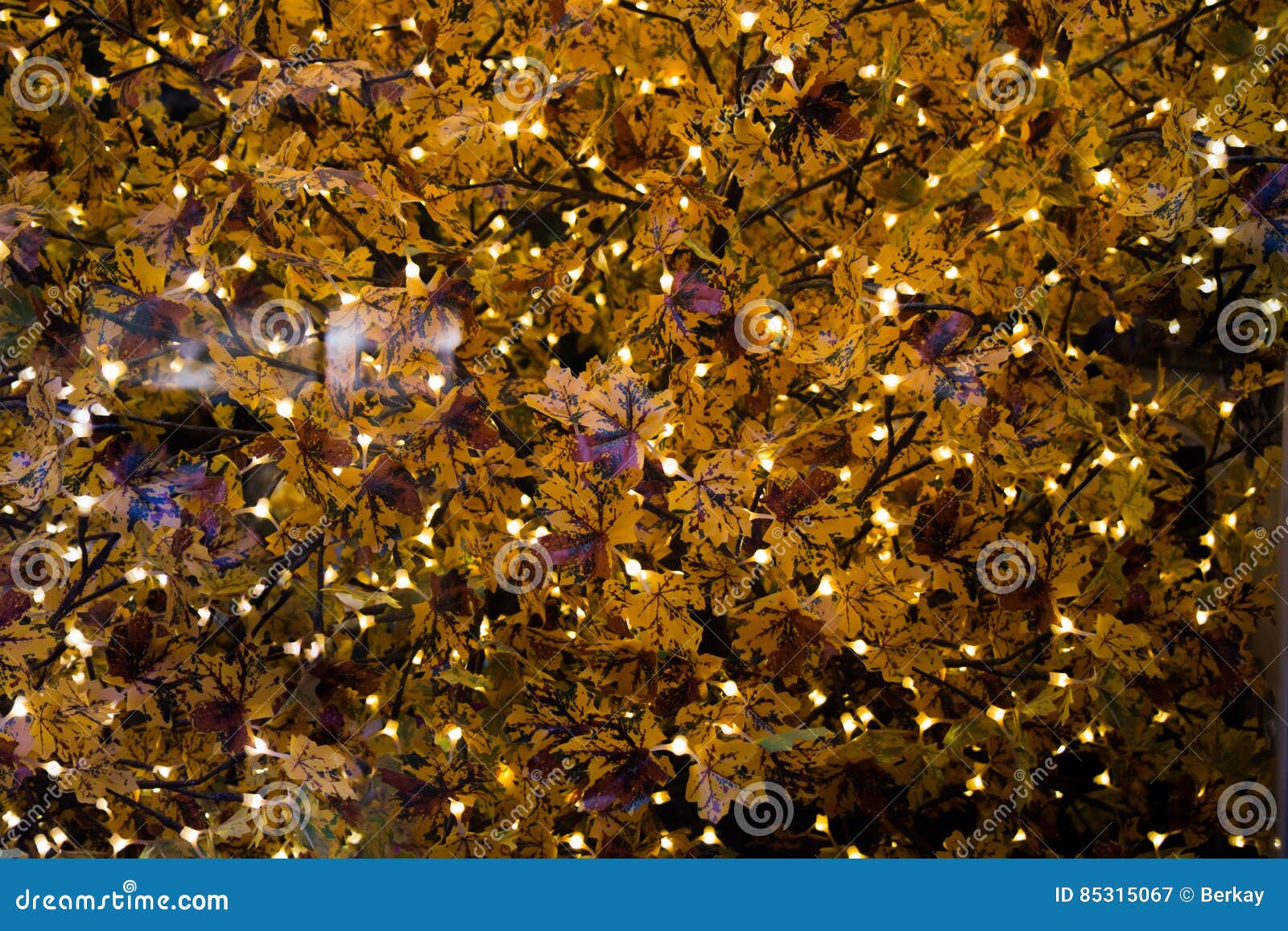 Christmas and Party Lights of a Certain Type Stock Image - Image of ...