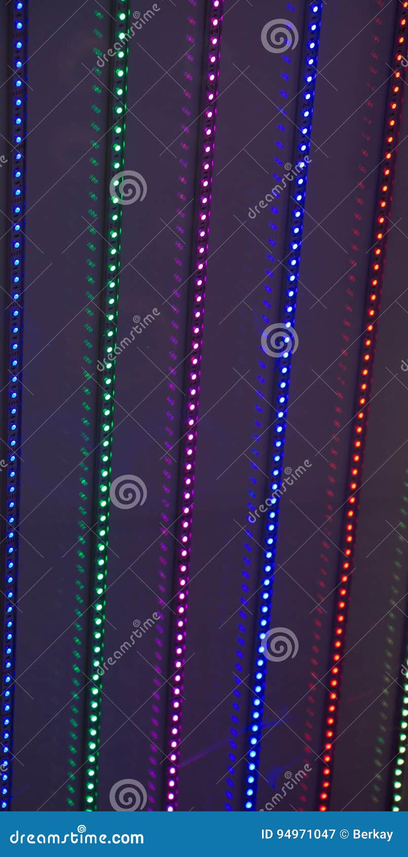 Christmas and Party Lights of a Certain Type Stock Image - Image of ...