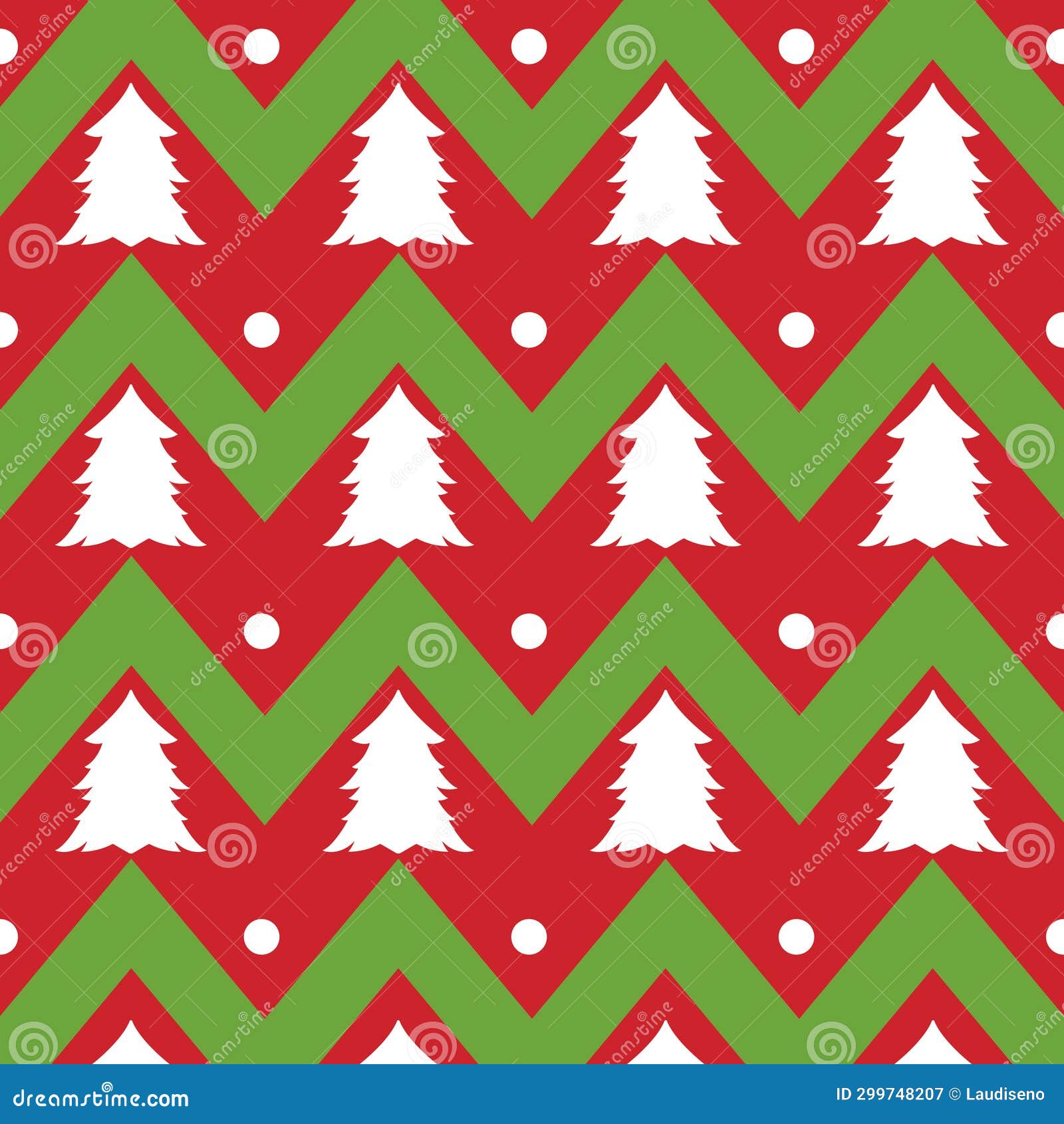Christmas Pattern Background Gift Wrapping Paper Vector Stock Vector ...