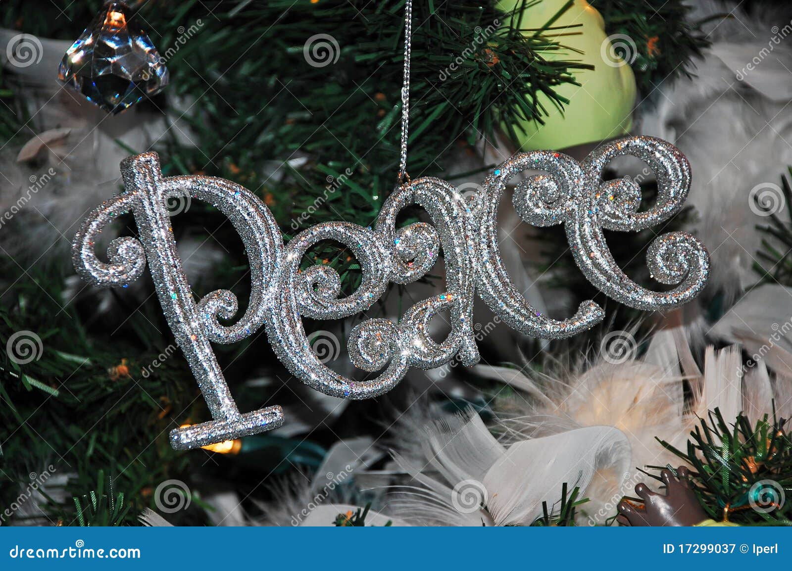 Christmas peace ornament stock image. Image of decoration - 17299037